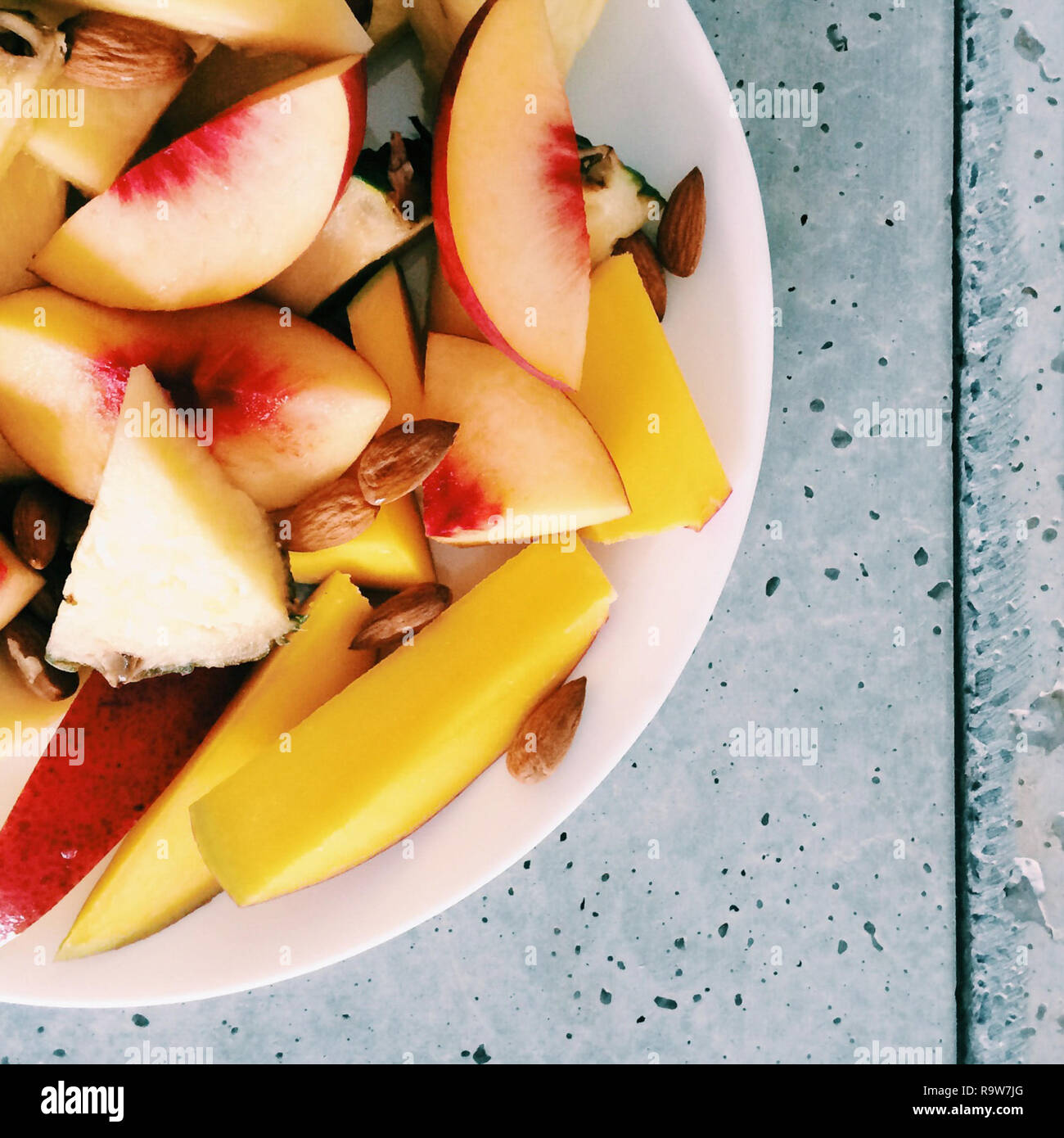 juicy ripe peach - fresh fruits and healthy eating styled concept ...