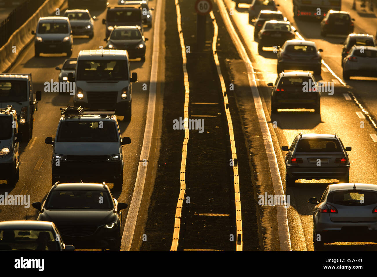 Traffic during rushhour hi-res stock photography and images - Alamy