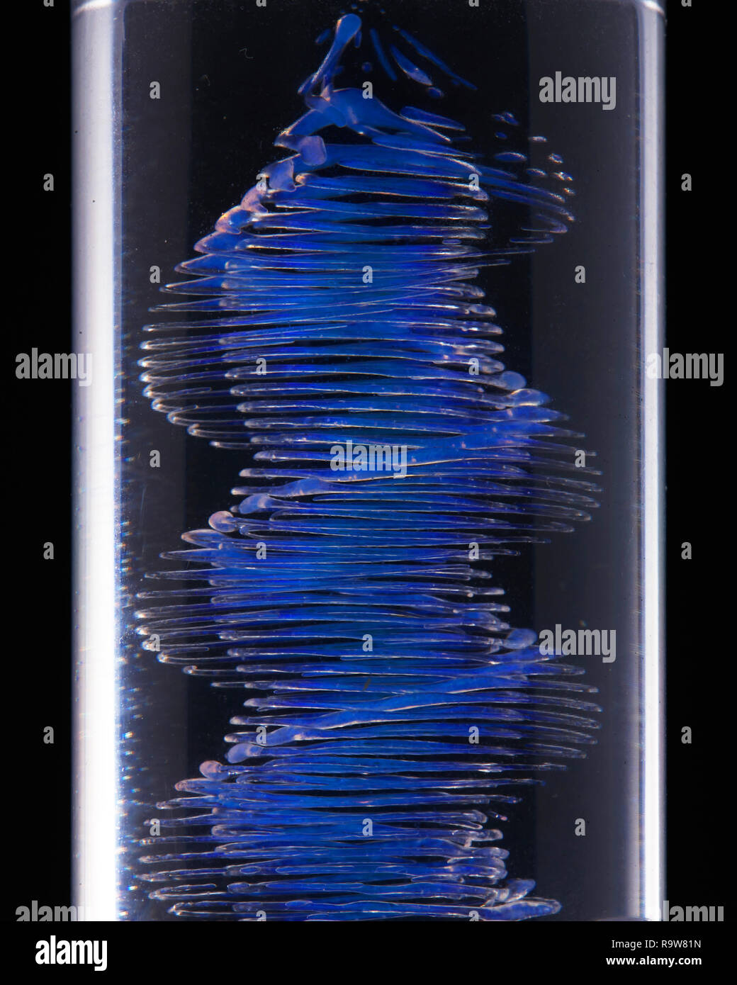 Dna model in glass Stock Photo - Alamy