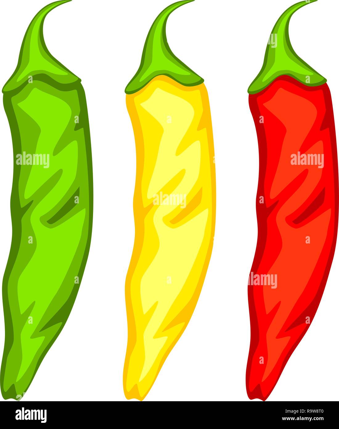 Chilli hot Stock Vector Images - Alamy