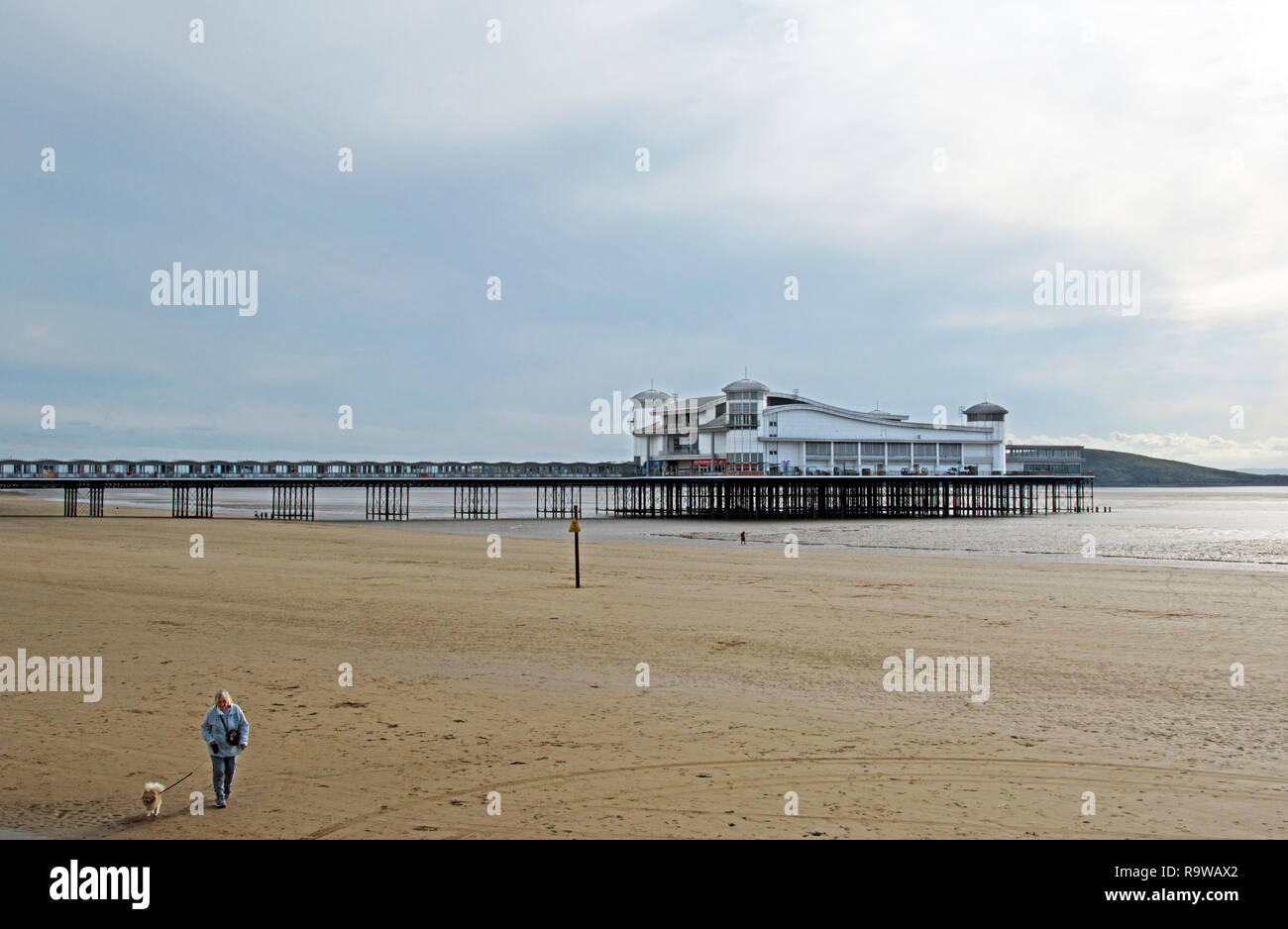 Weston piers hi-res stock photography and images - Alamy