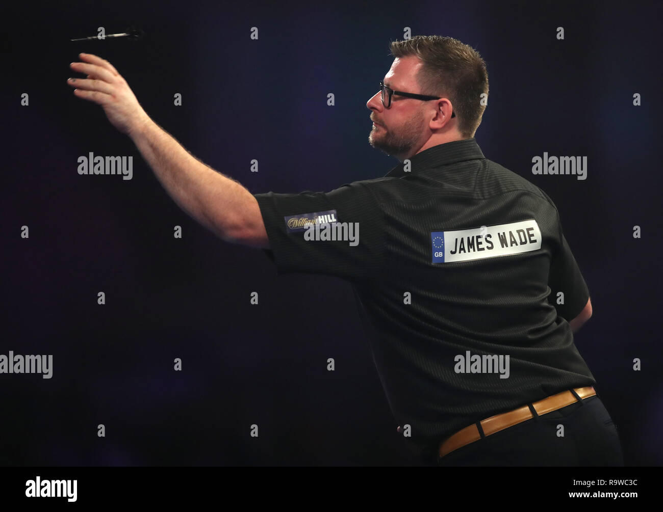 James Wade during day thirteen of the William Hill World Darts ...
