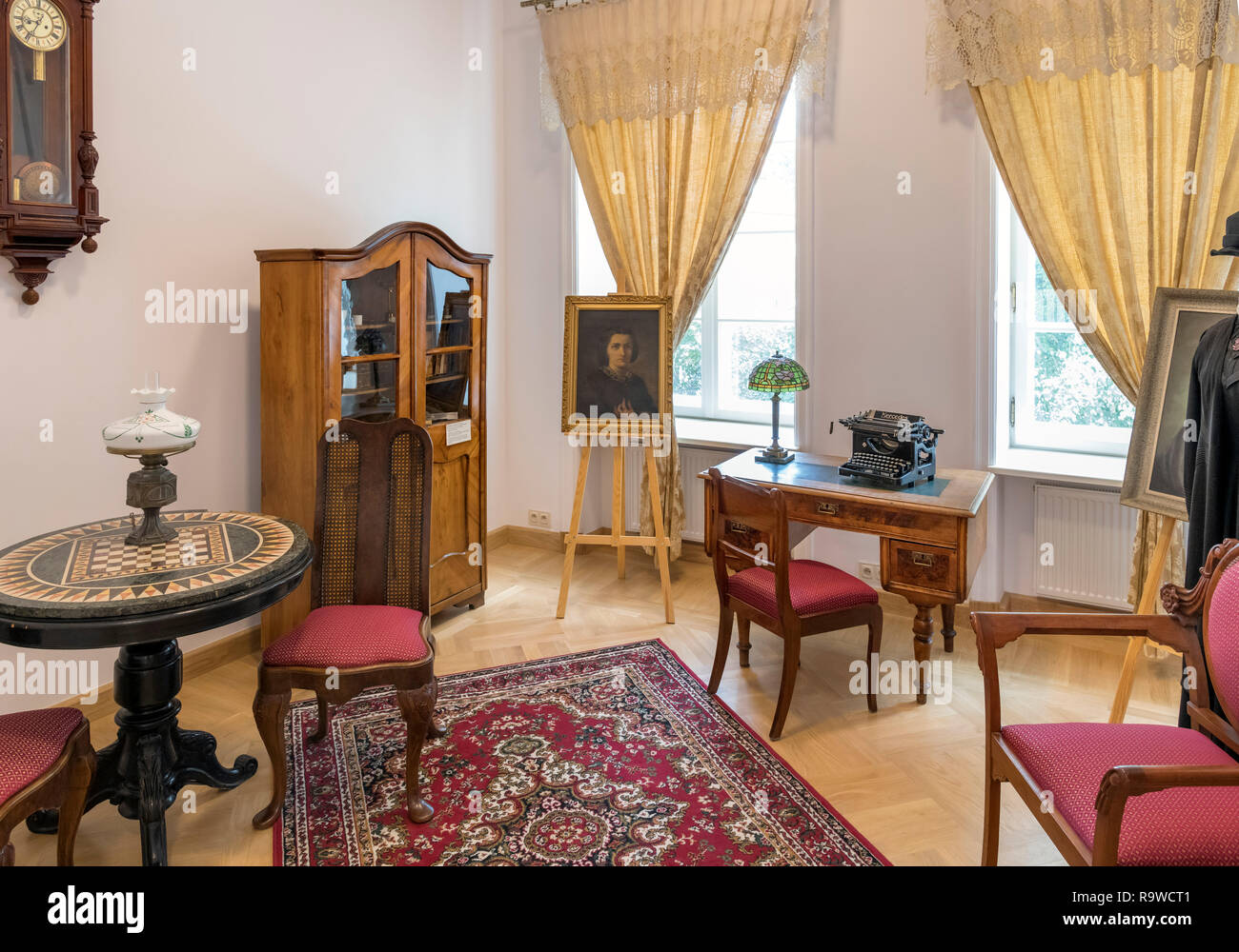 Room in Maria Skłodowska-Curie Museum, Freta Street, Warsaw, Poland ...