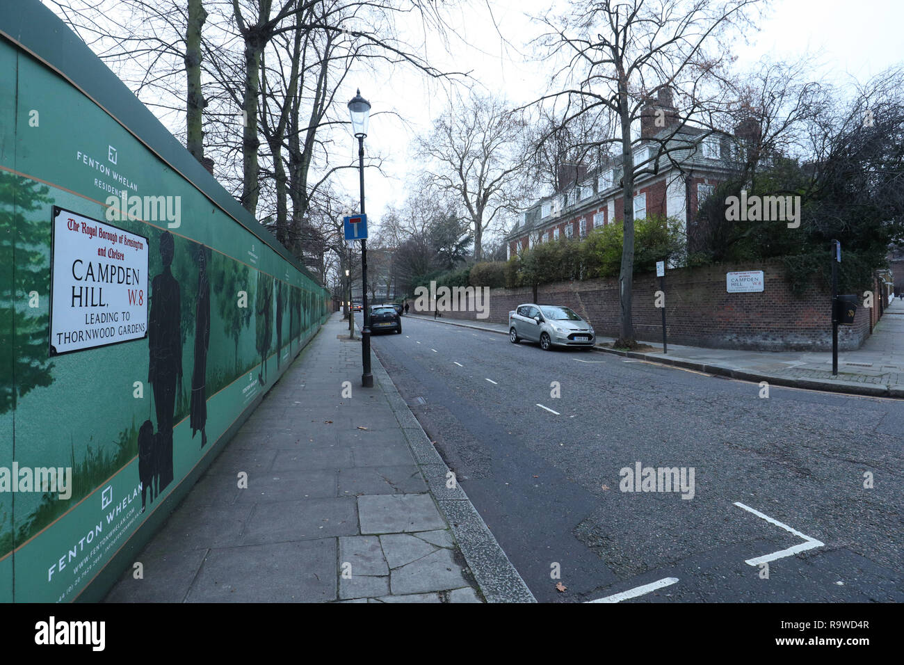 Embargoed to 0001 Saturday December 29 Campden Hill in Kensington and ...