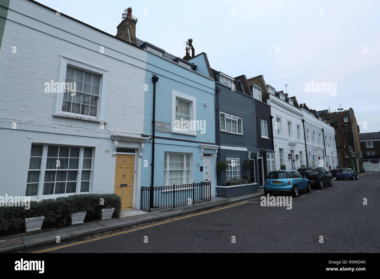 Embargoed to 0001 Saturday December 29 Burnsall Street in Kensington ...