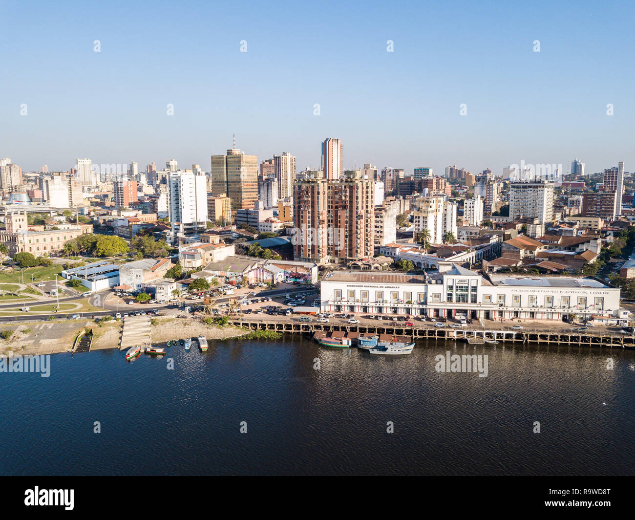 Paraguay Aerial View Capital City Stock Photos & Paraguay Aerial View ...