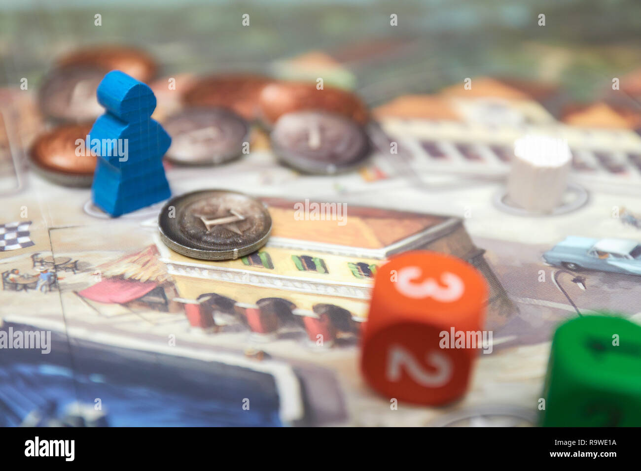 Monopoly board house on white hi-res stock photography and images - Alamy