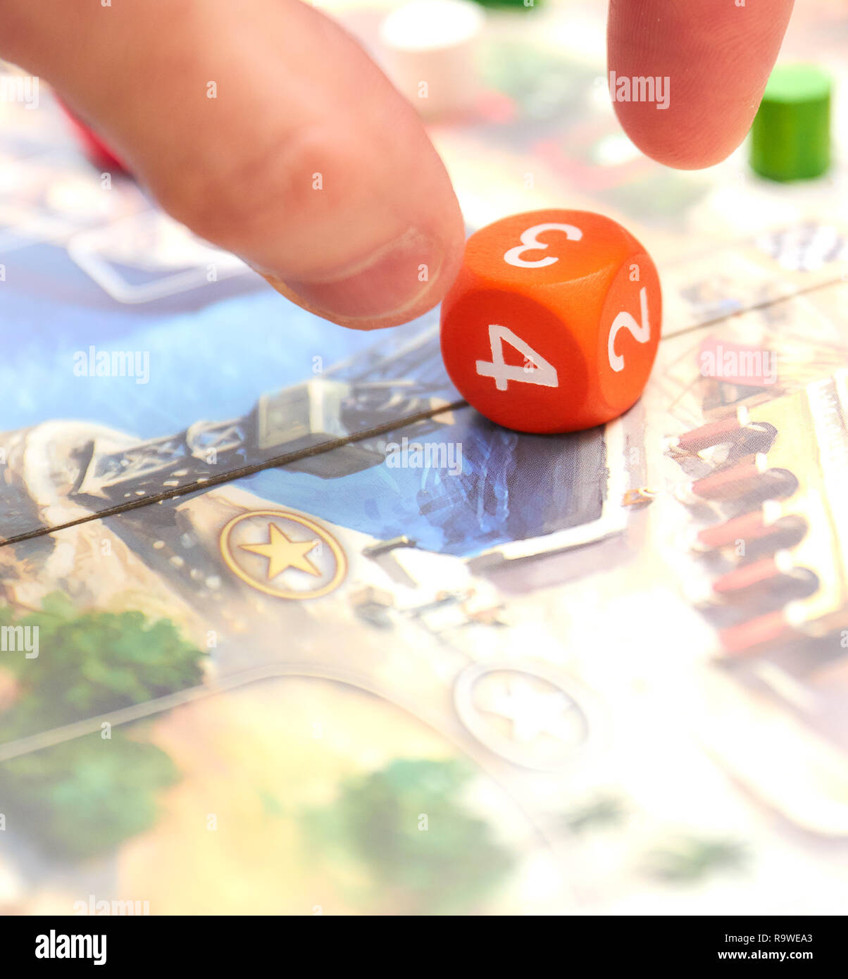 Monopoly board house on white hi-res stock photography and images - Alamy