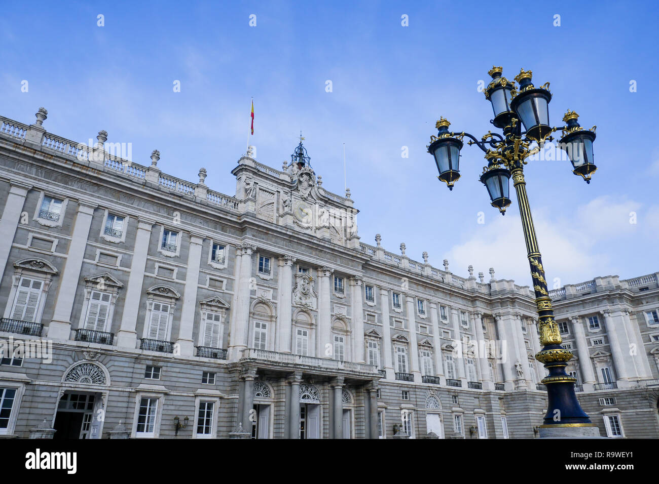 Royal Palace - Palazo Real, Madrid, Spain Stock Photo - Alamy