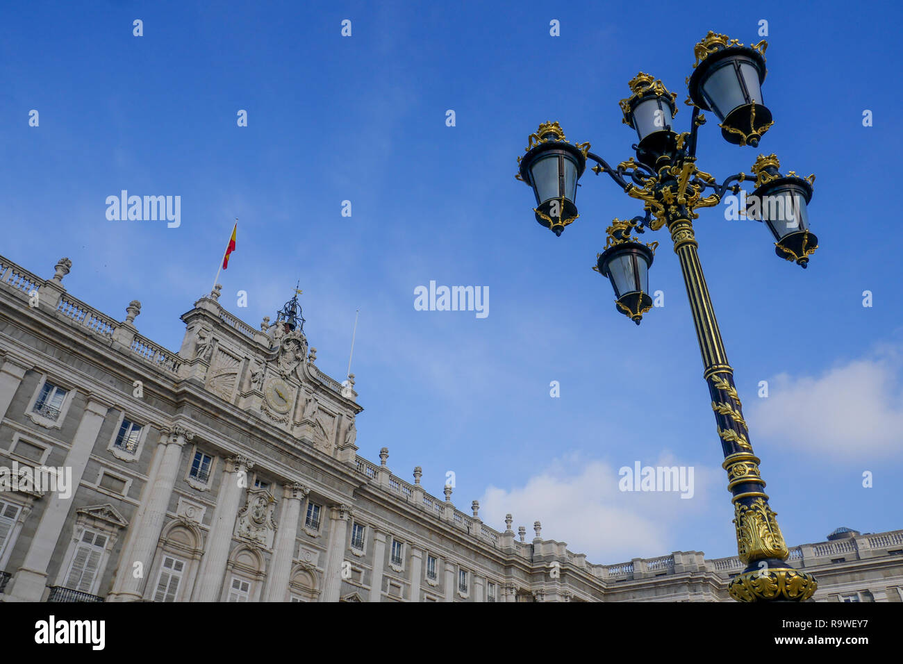 Royal Palace - Palazo Real, Madrid, Spain Stock Photo - Alamy