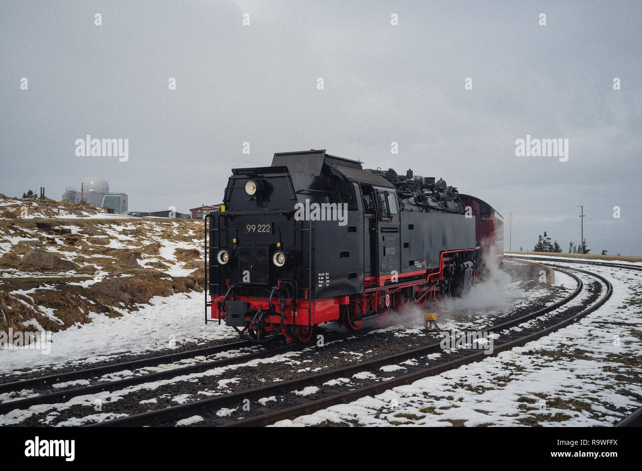 Rasender Roland Steam Train in Harz Mountains, Niedersachsen, Germany ...