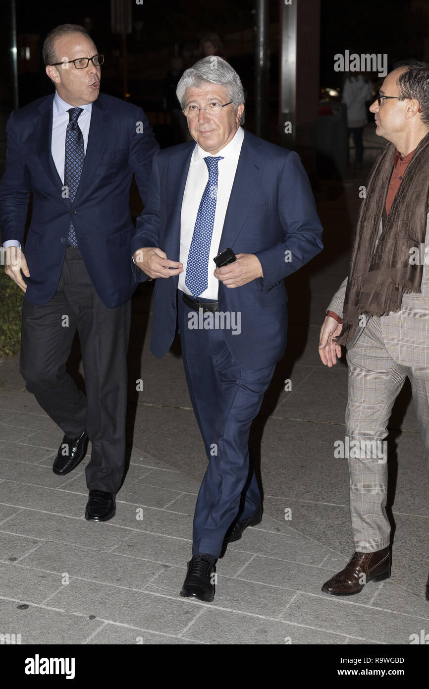 Arrivals for the 'Estrellas por la Ciencia' Gala at the Canal Theater ...