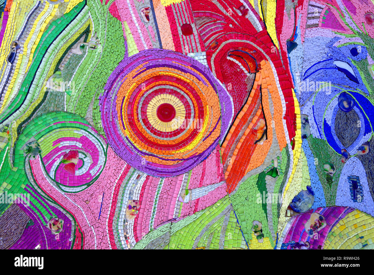 Colorful glass fragments Stock Photo - Alamy