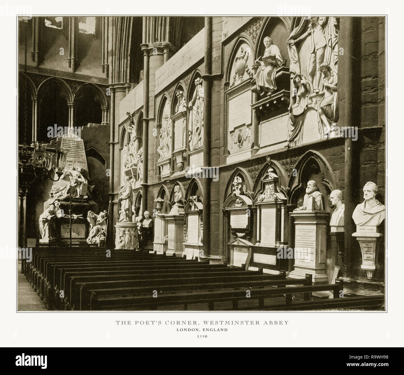 Poets corner westminster abbey hi-res stock photography and images - Alamy