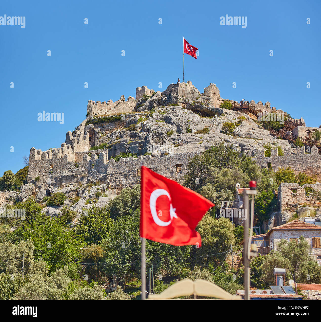 Simena island near ancient hi-res stock photography and images - Alamy