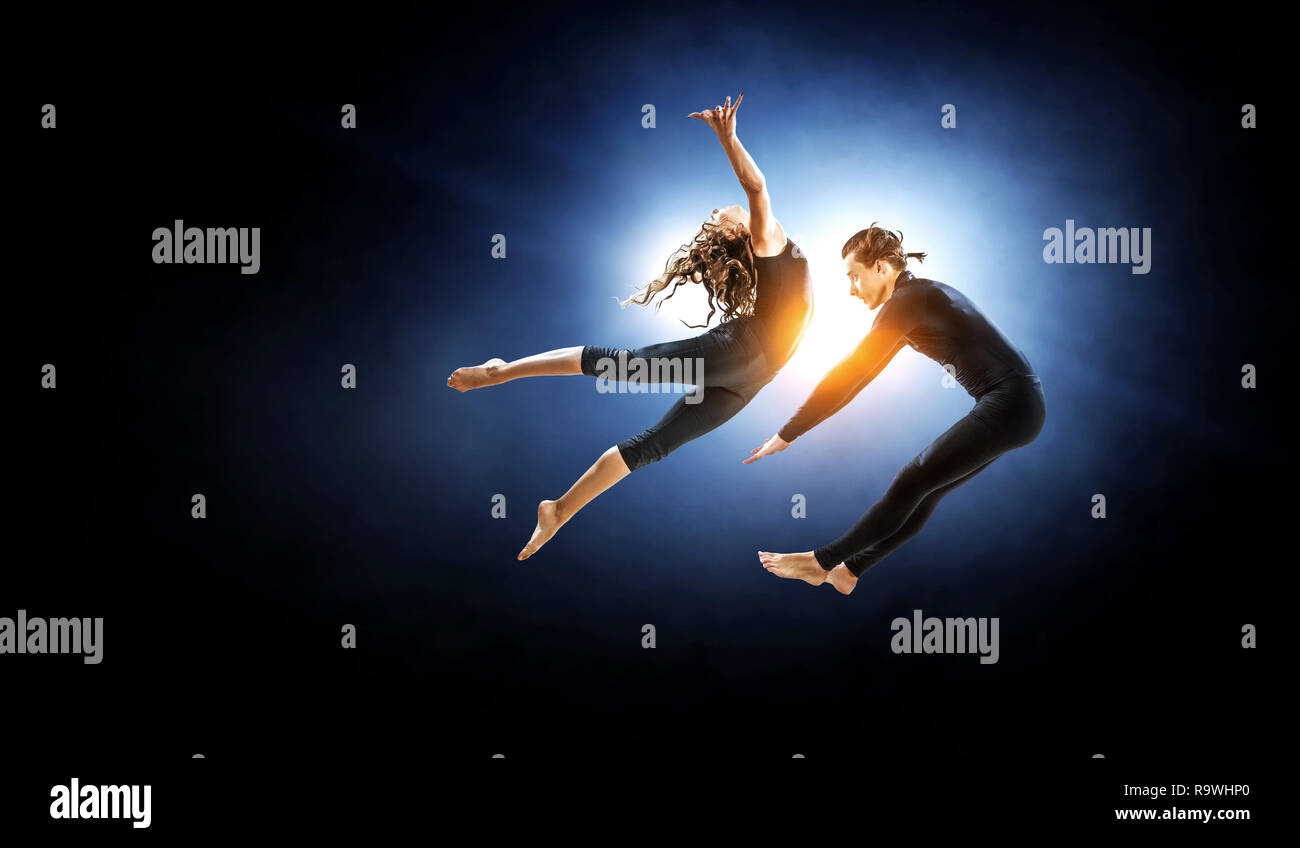 Moving to the beat. Mixed media Stock Photo - Alamy