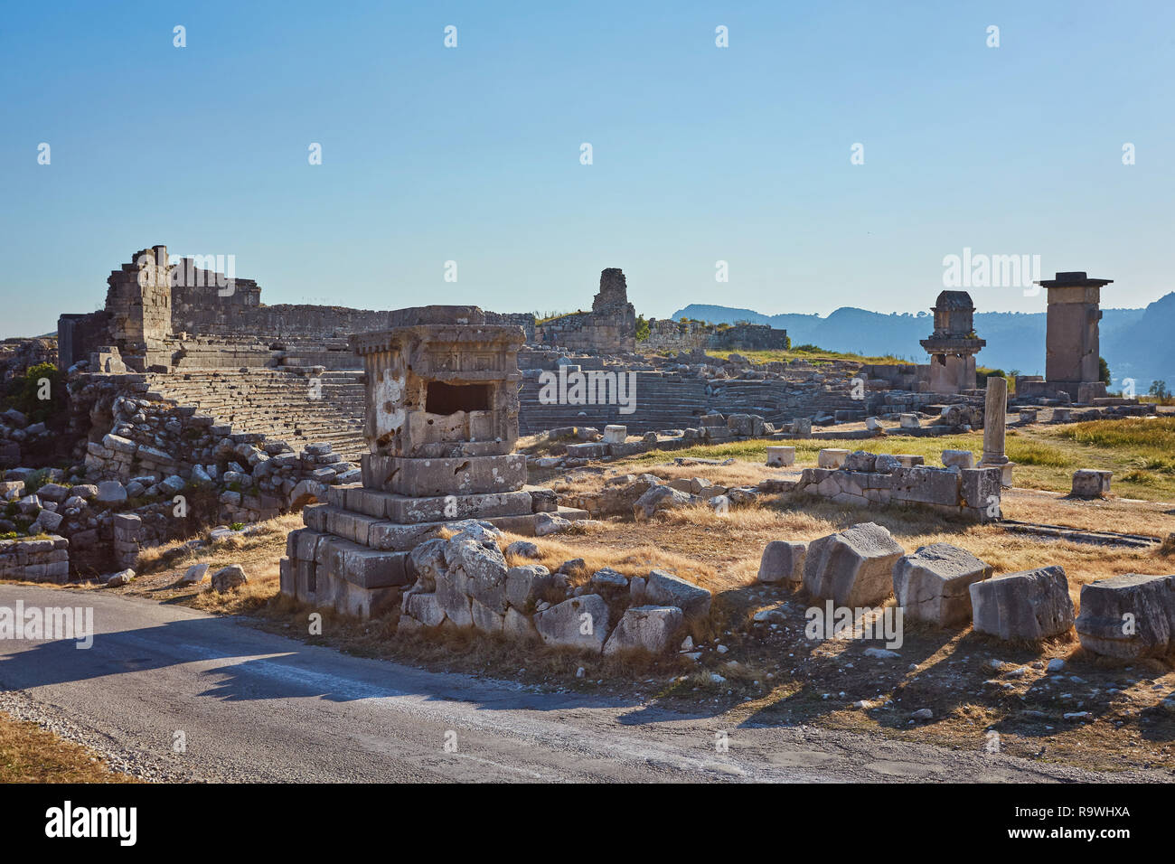 The ancient city of Xanthos - Letoon Xantos, Xhantos, Xanths in Kas ...