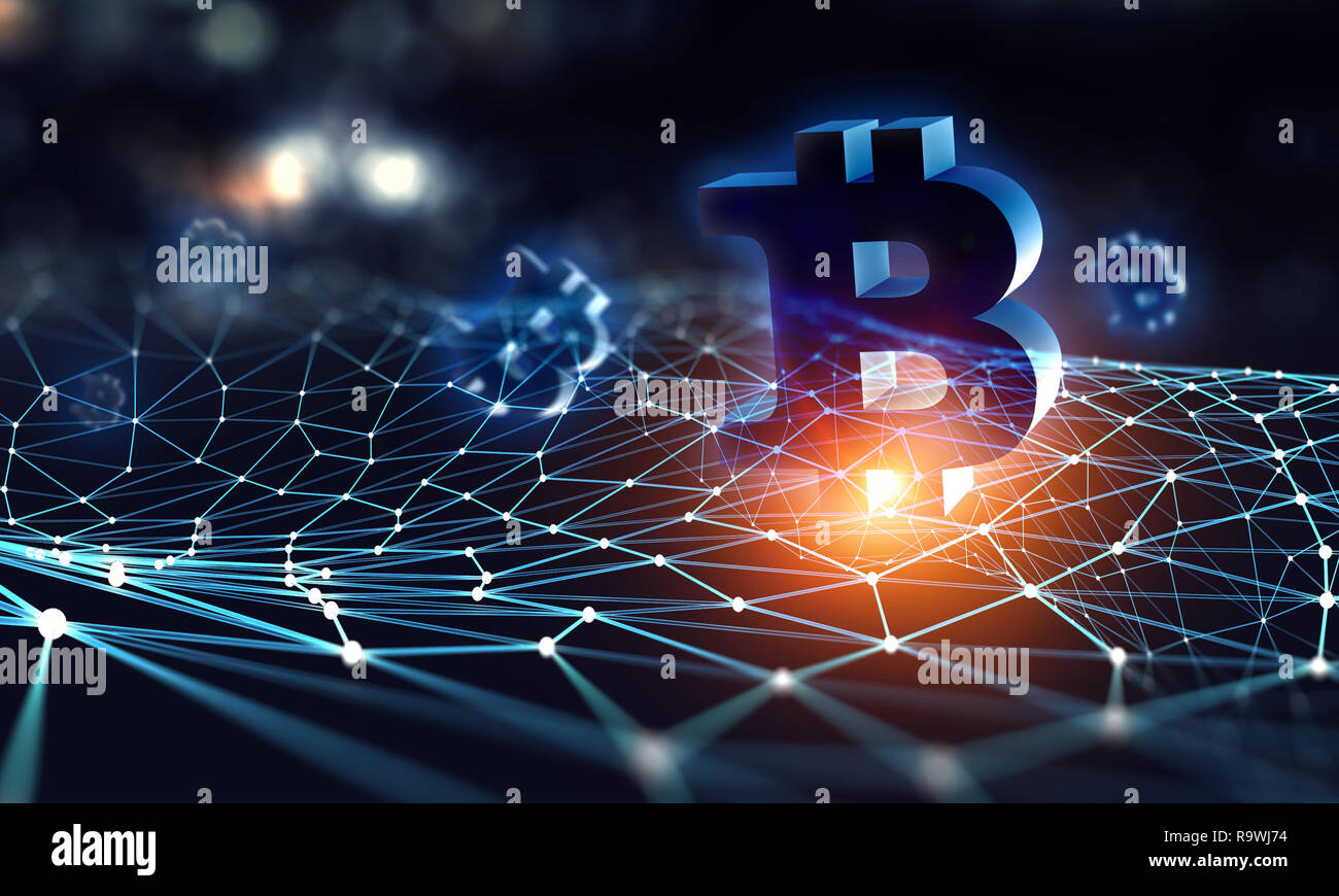 Cryptocurrency background concept Stock Photo - Alamy