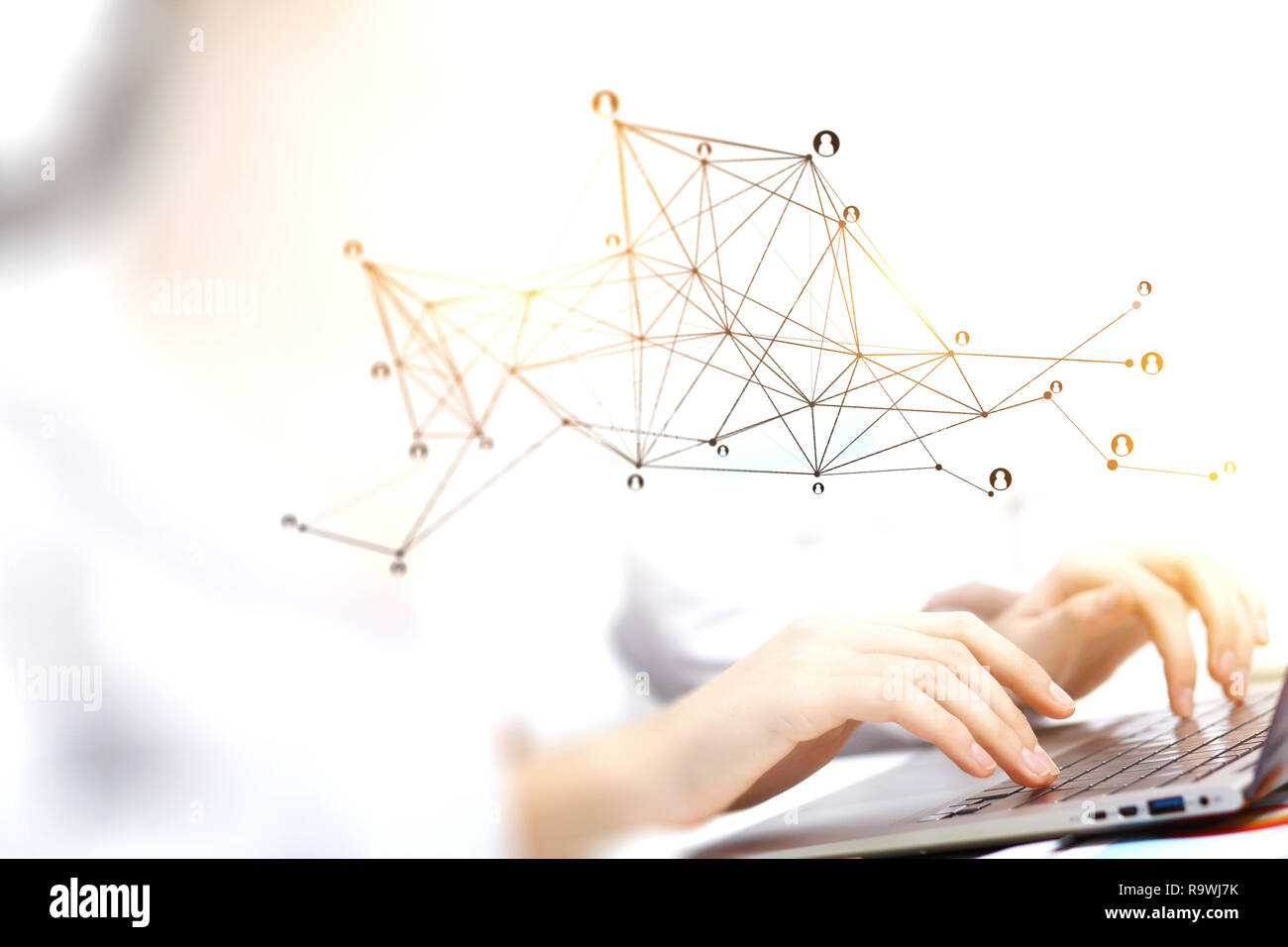 Networking connection concept Stock Photo - Alamy