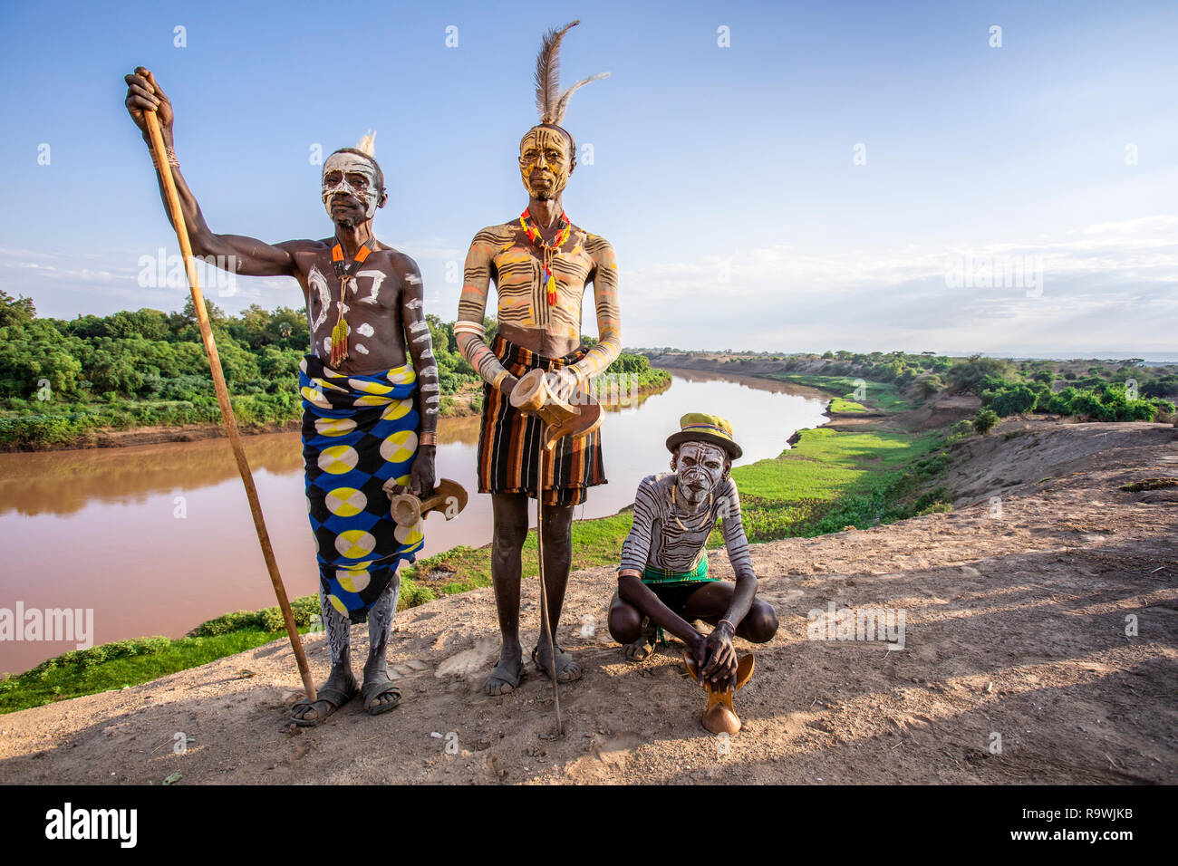 Ethiopian tribes hi-res stock photography and images - Alamy