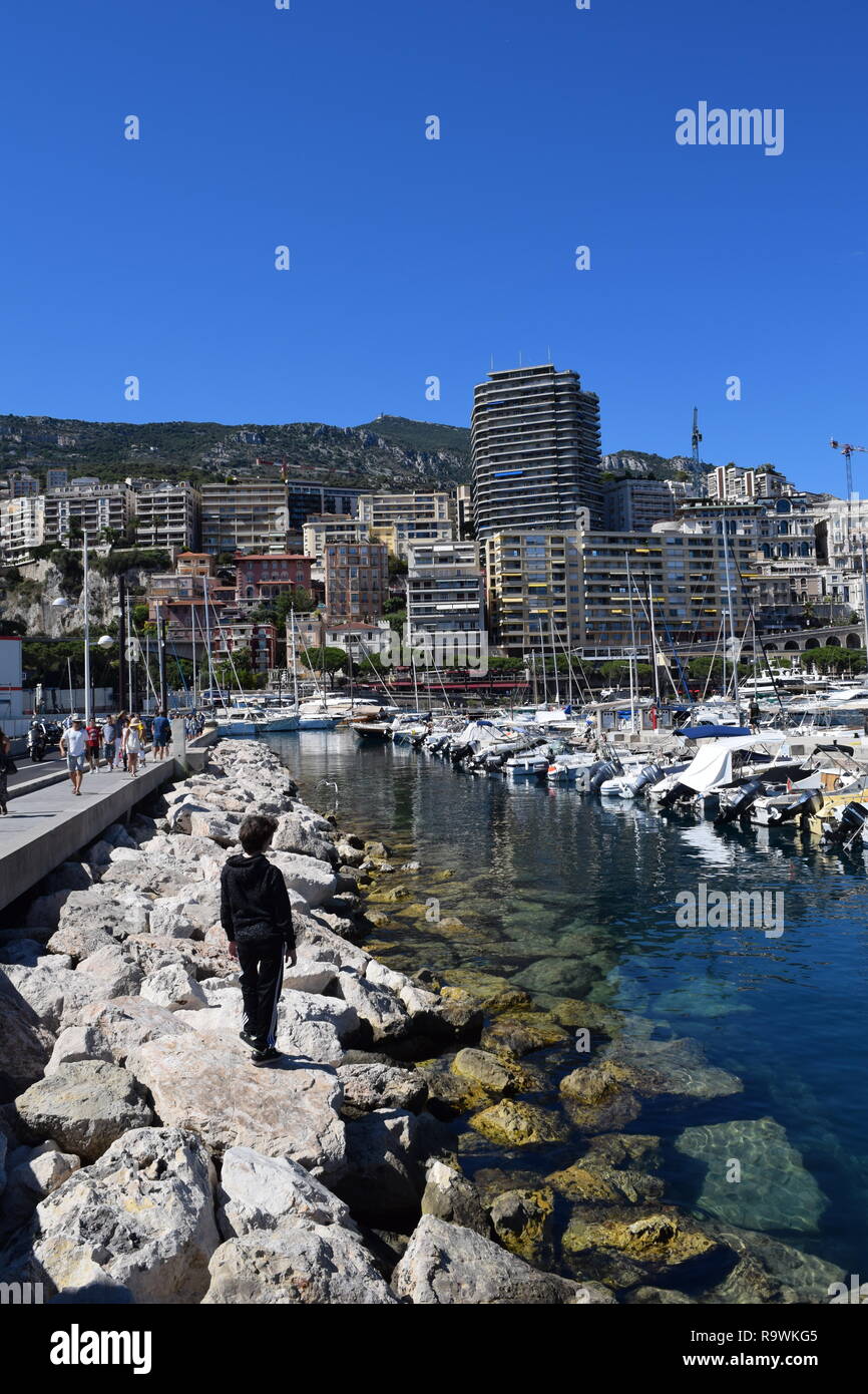 A quick snap of a local in Monte Carlo, Monaco Stock Photo - Alamy