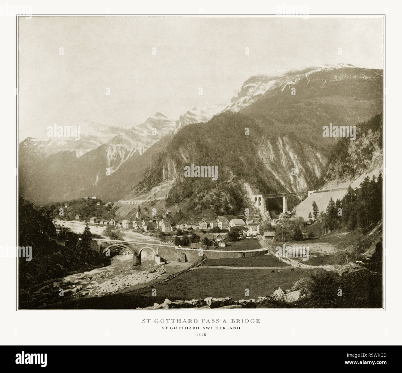 Gotthard pass history hi-res stock photography and images - Alamy