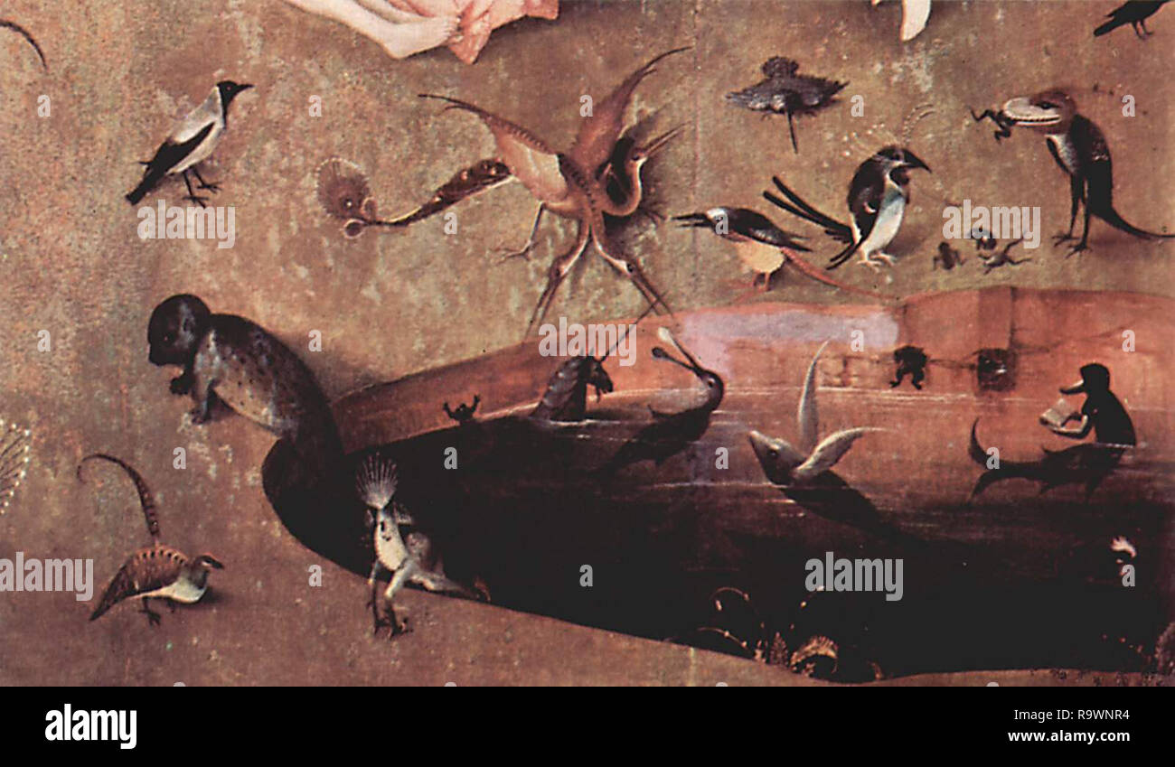 Hieronymus Bosch vintage artwork medieval artist Stock Photo - Alamy