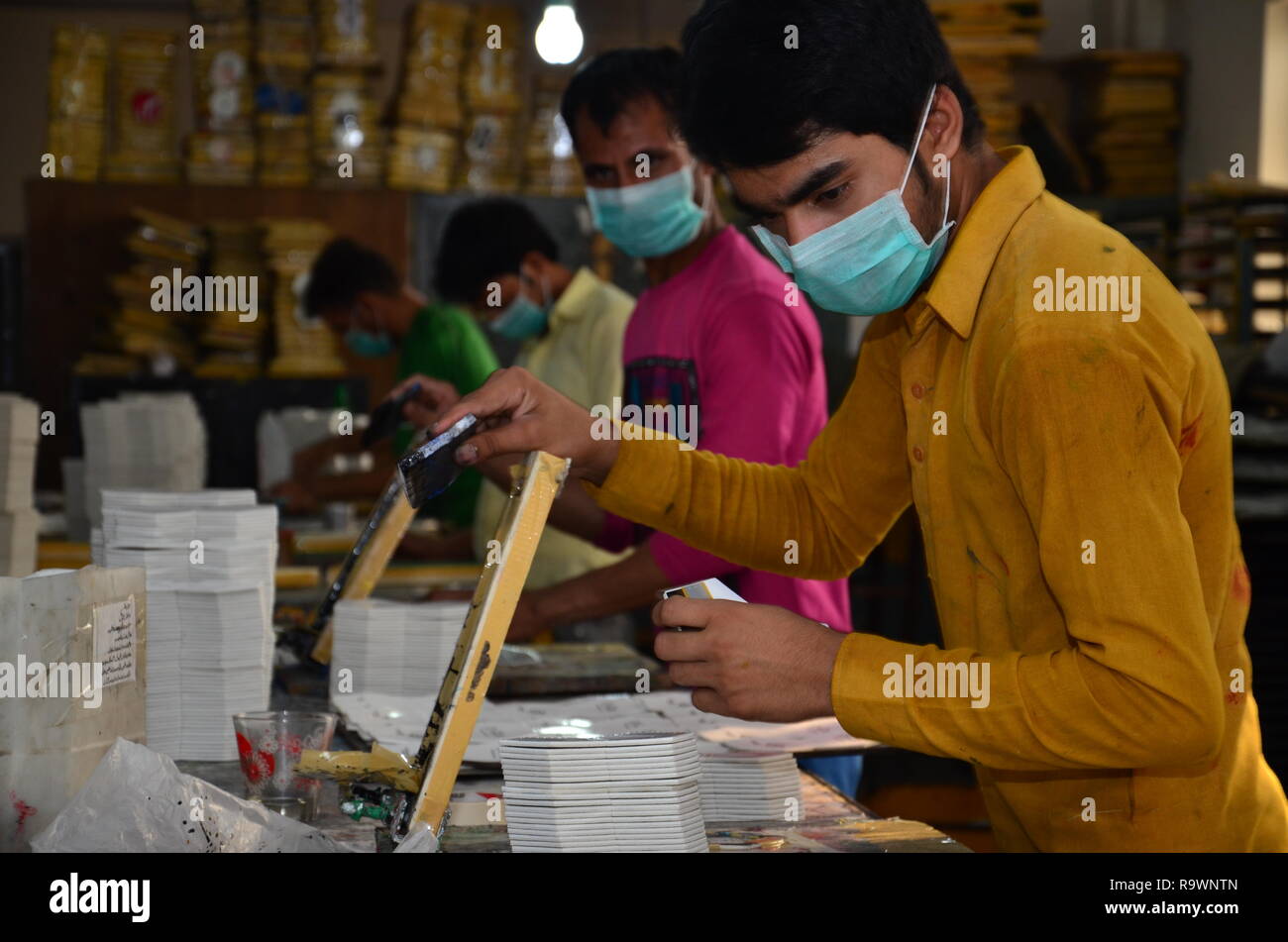 Leather industry pakistan hi-res stock photography and images - Alamy
