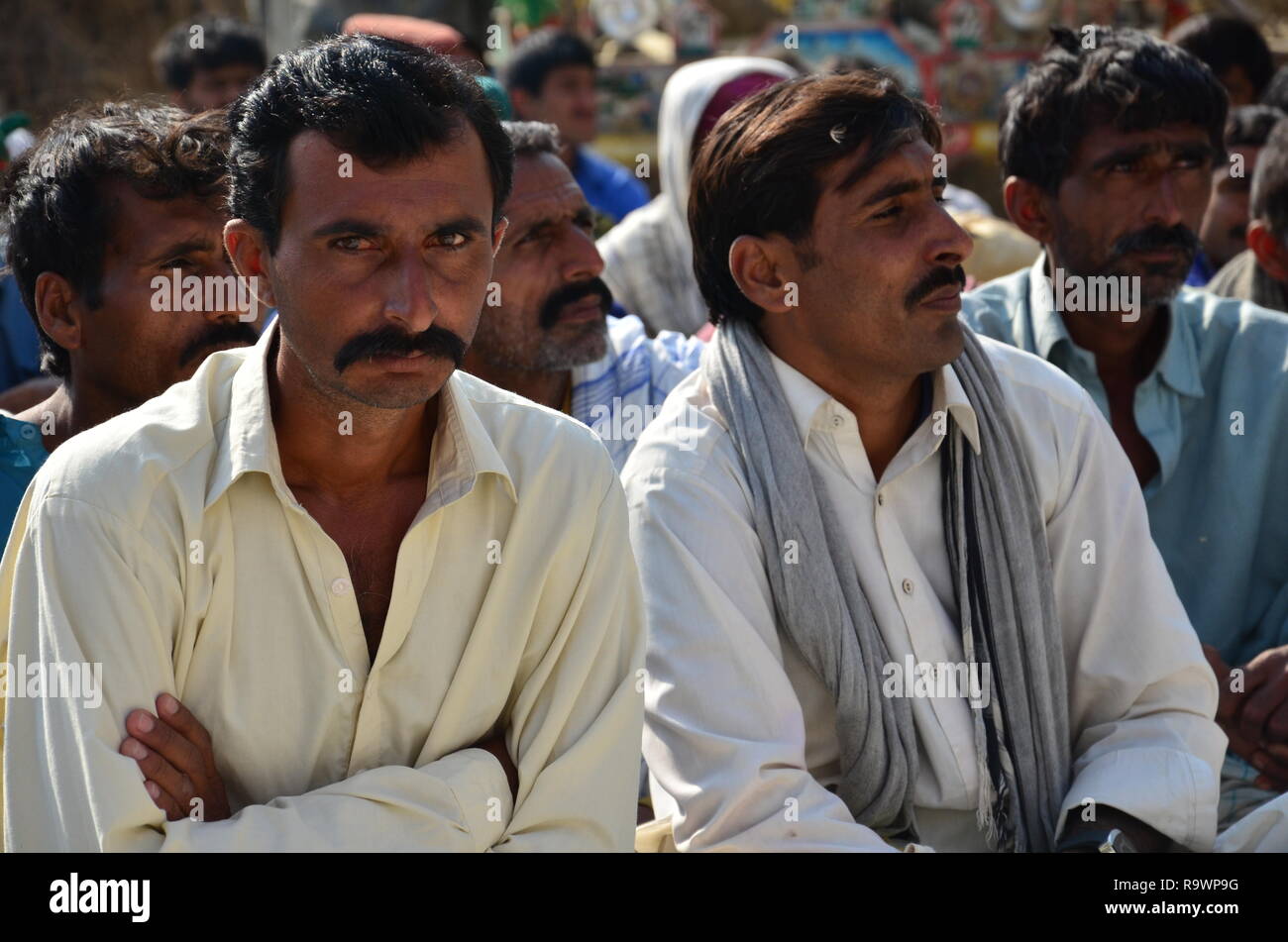 Men from Sindh province of Pakistan Stock Photo - Alamy