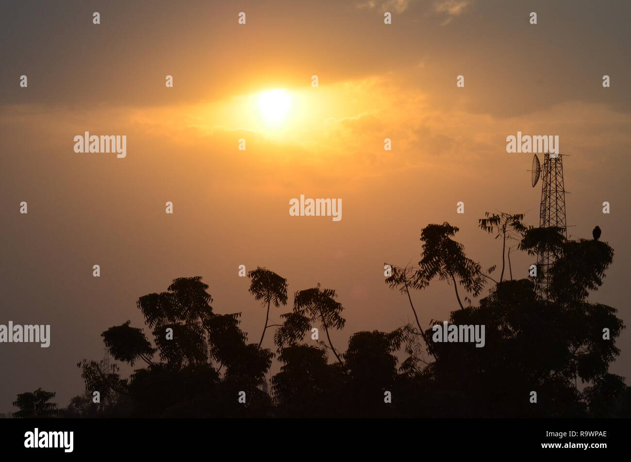 Beautiful sunset pakistan hi-res stock photography and images - Alamy