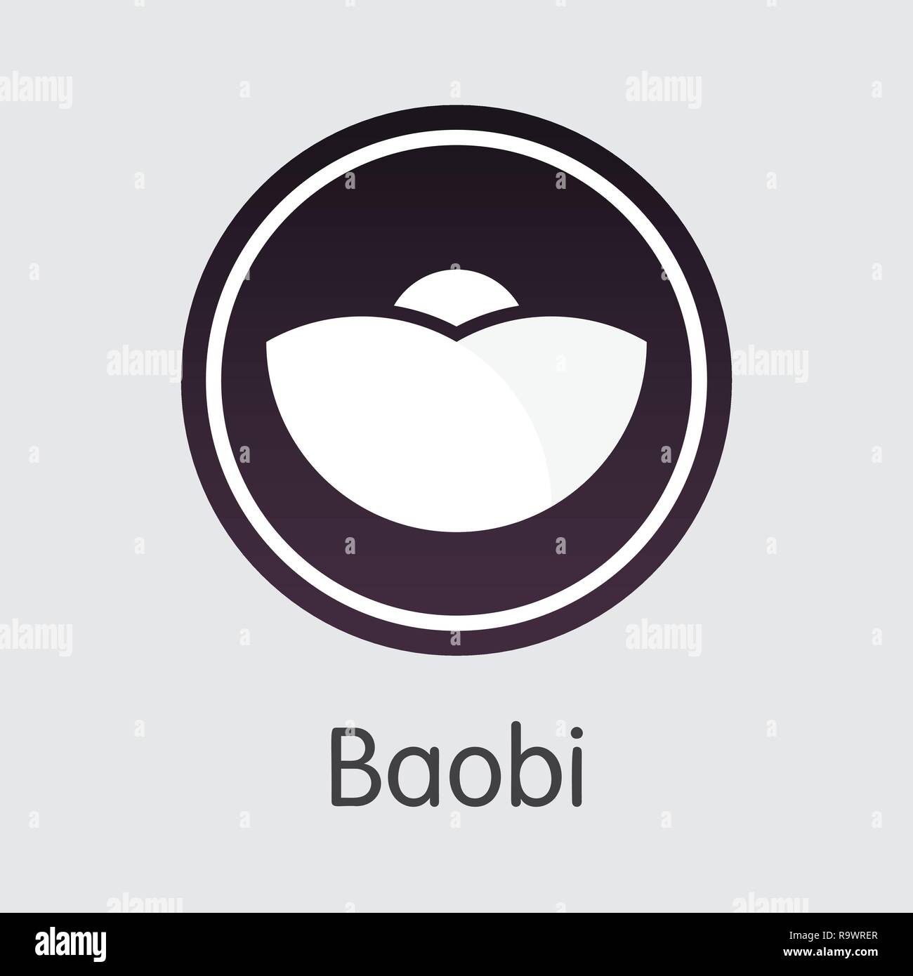 Exchange - Baobi Copy. The Crypto Coins or Cryptocurrency Logo Stock ...