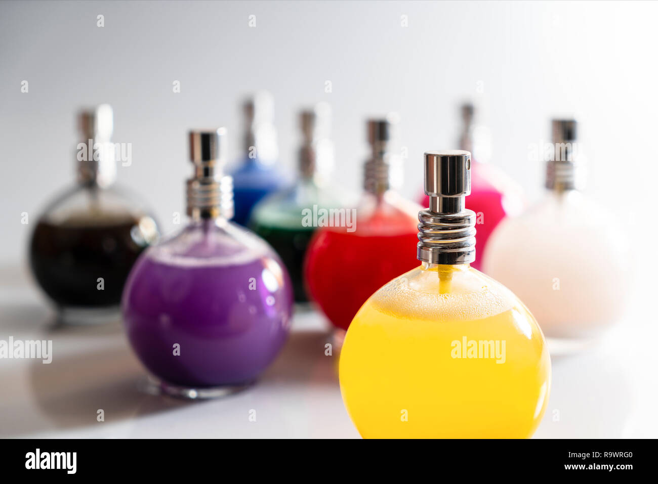 Empty orange bottles glass hi-res stock photography and images - Alamy