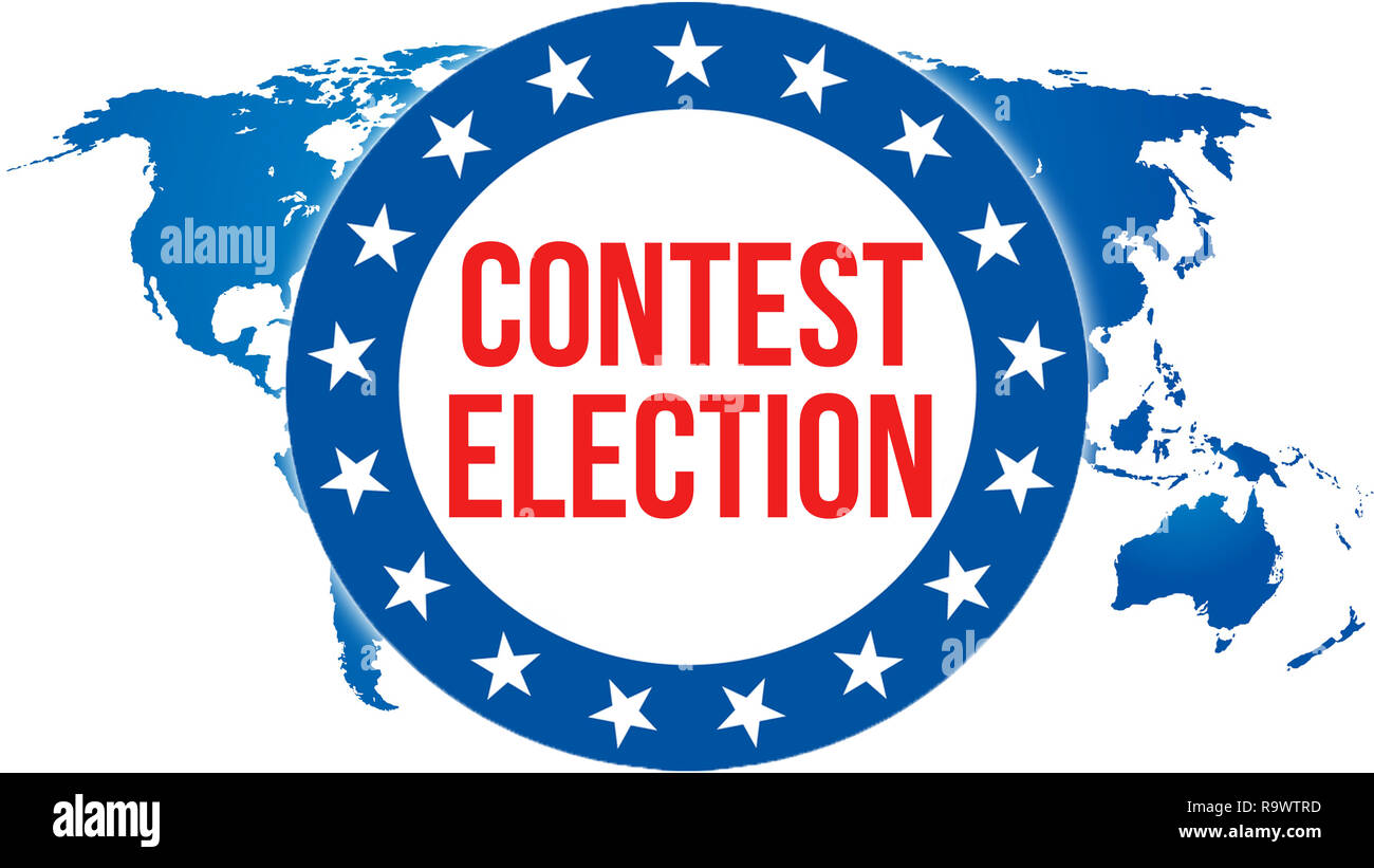 Contest election button hi-res stock photography and images - Alamy