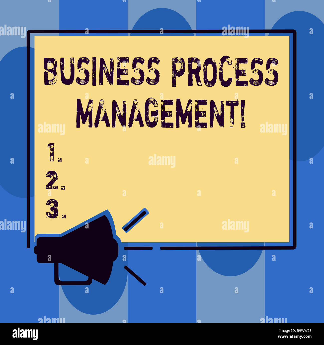 Handwriting text writing Business Process Management. Concept meaning ...