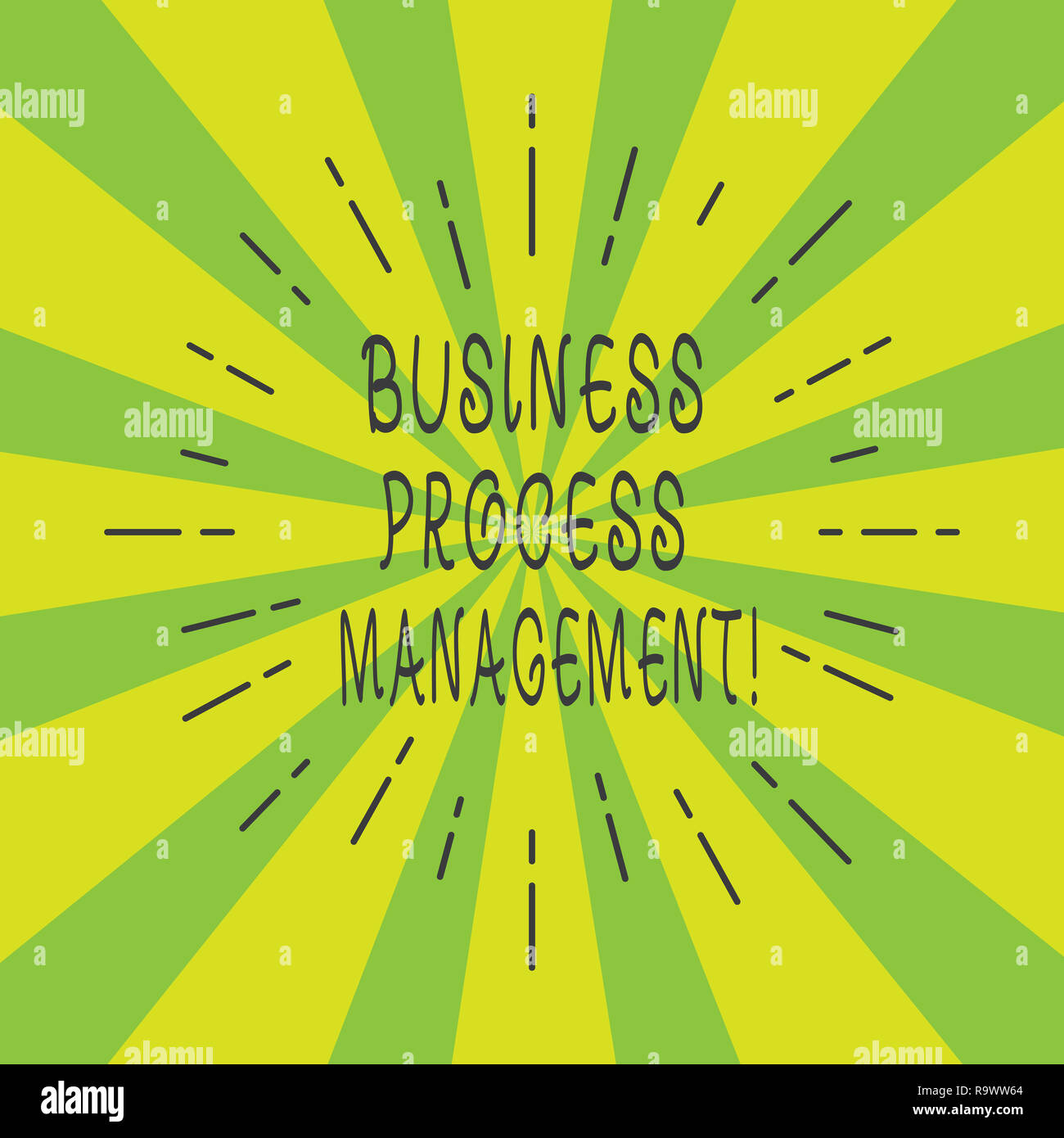 Handwriting text Business Process Management. Concept meaning ...