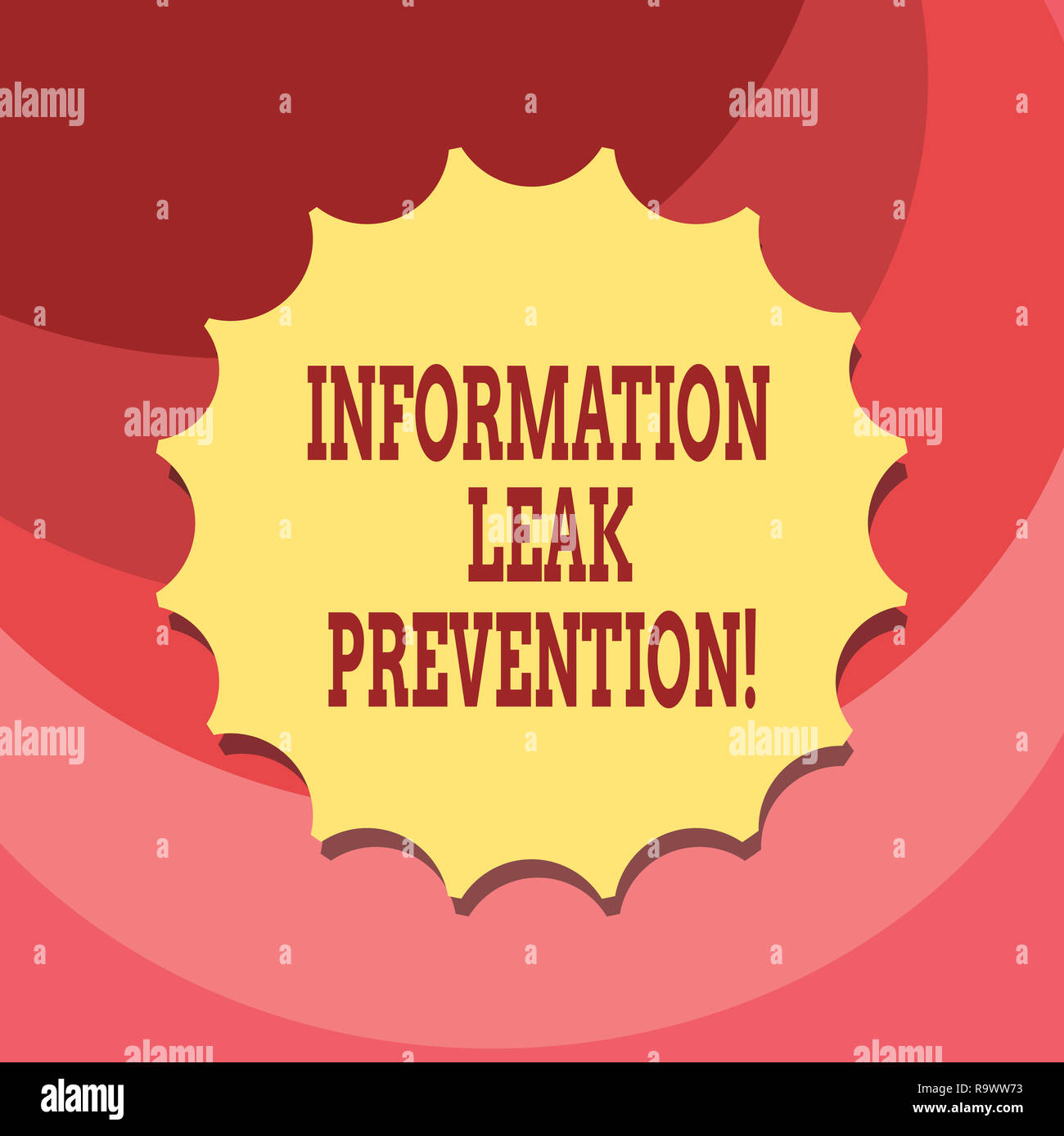 Text sign showing Information Leak Prevention. Conceptual photo ...