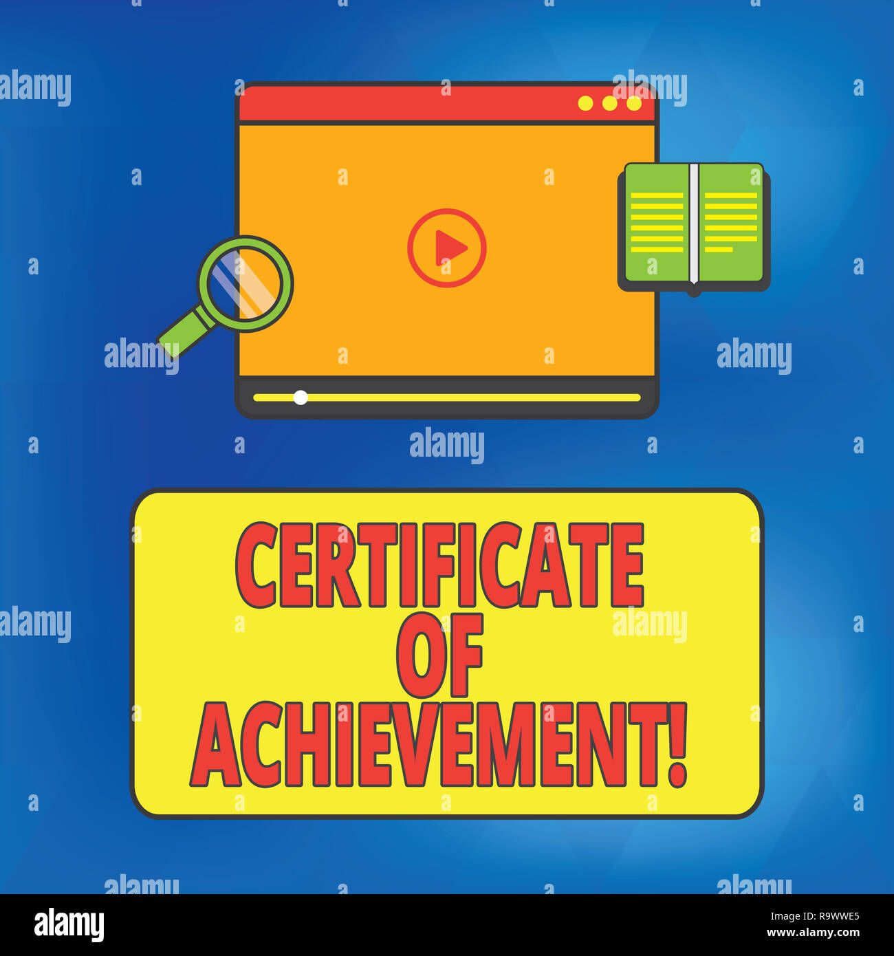Video completion card hi-res stock photography and images - Alamy