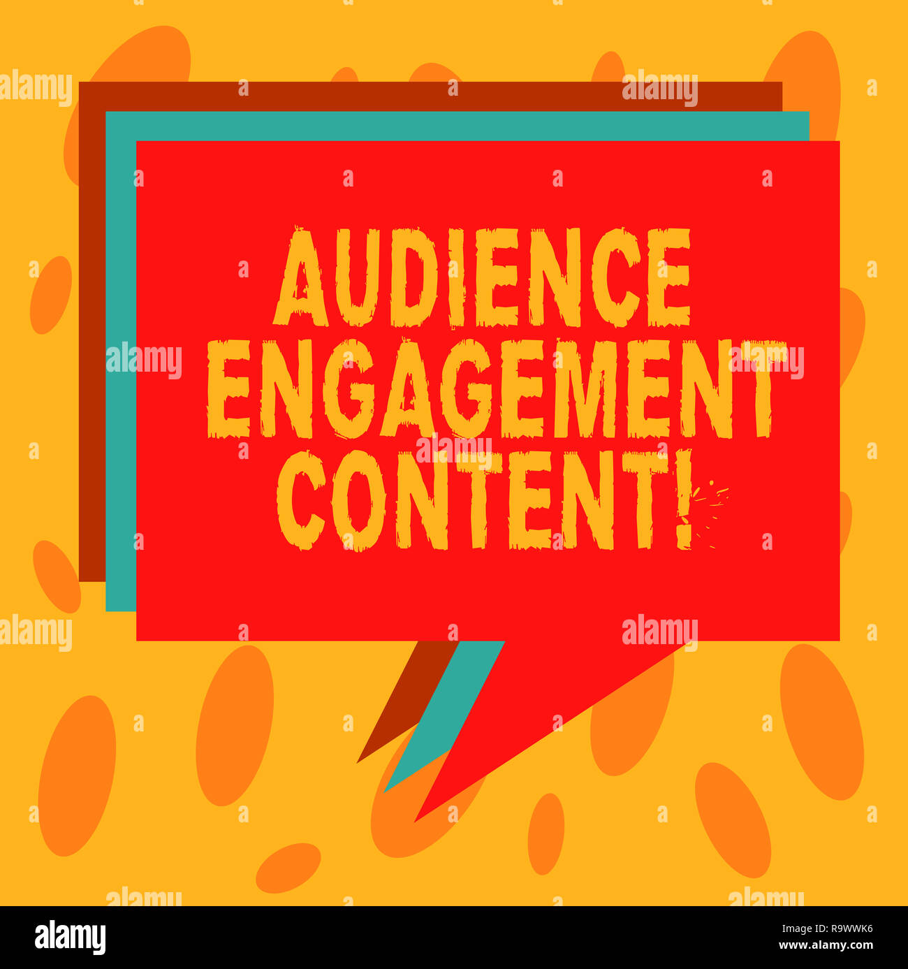 Writing note showing Audience Engagement Content. Business photo ...