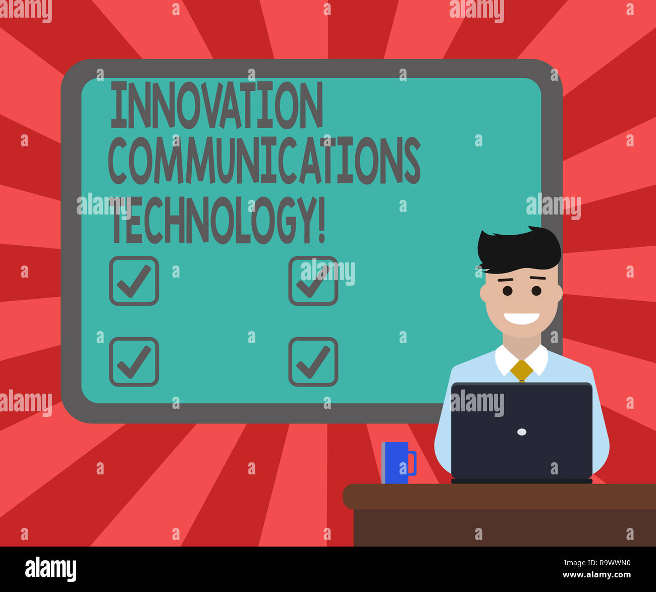 Conceptual hand writing showing Innovation Communications Technology ... Conceptual hand writing showing Innovation Communications Technology ...