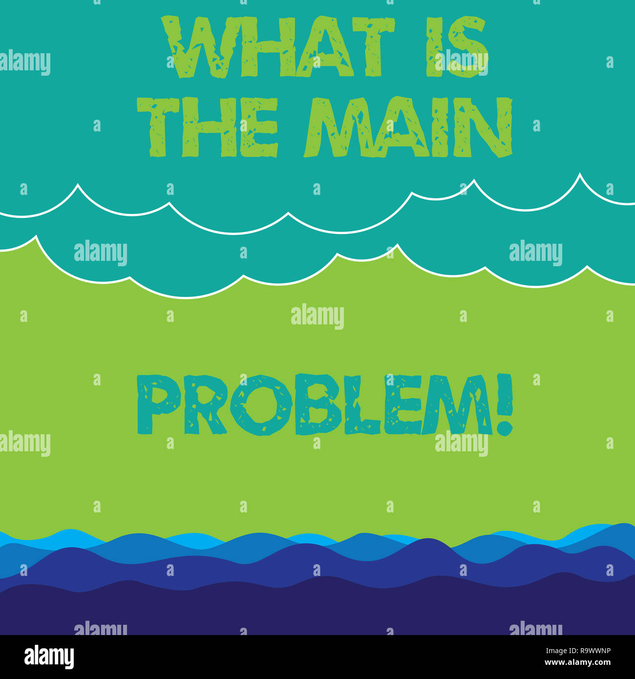 Conceptual hand writing showing What Is The Main Problem. Business ...