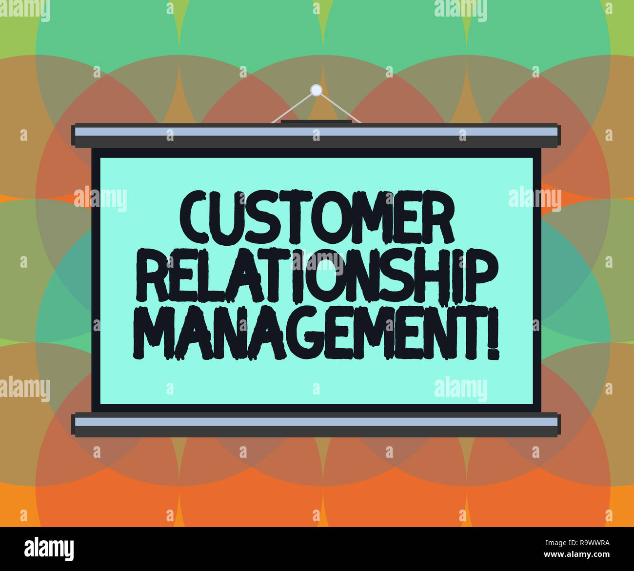 Word writing text Customer Relationship Management. Business concept ...