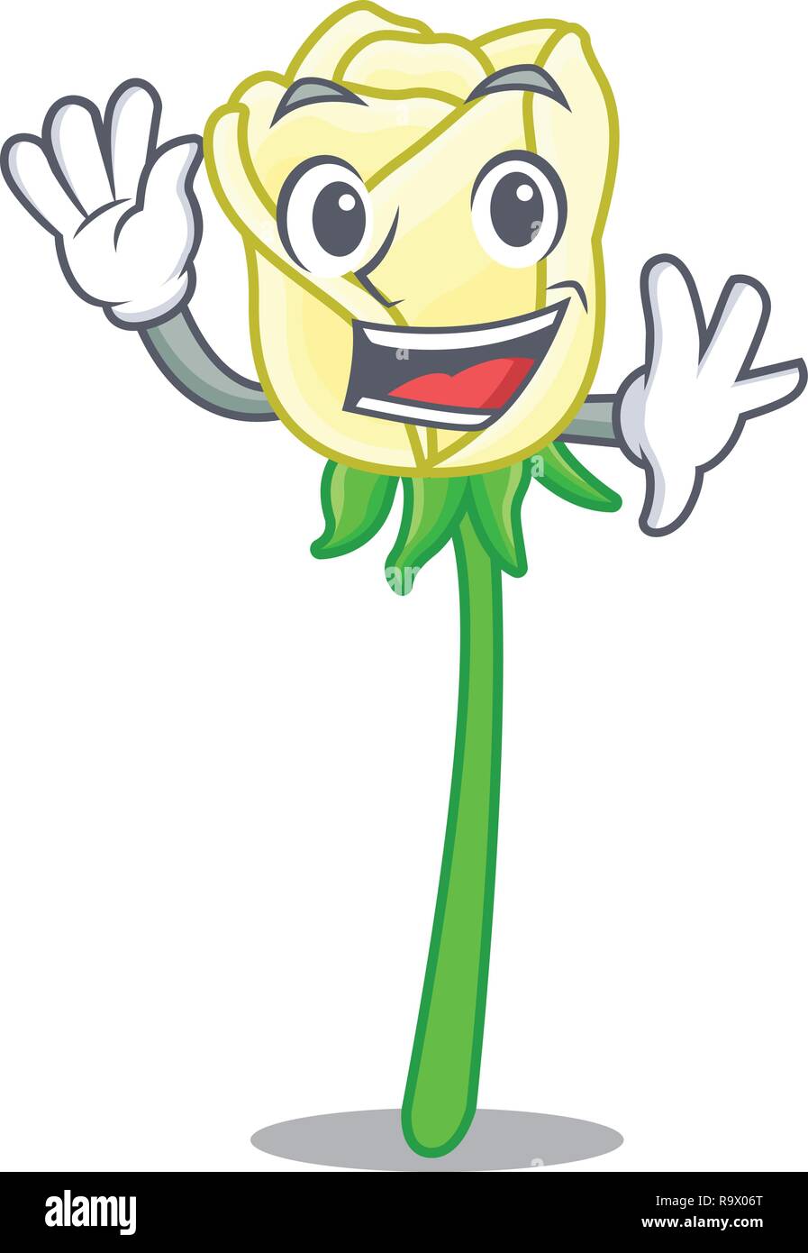 Waving on branch Stock Vector Images - Alamy