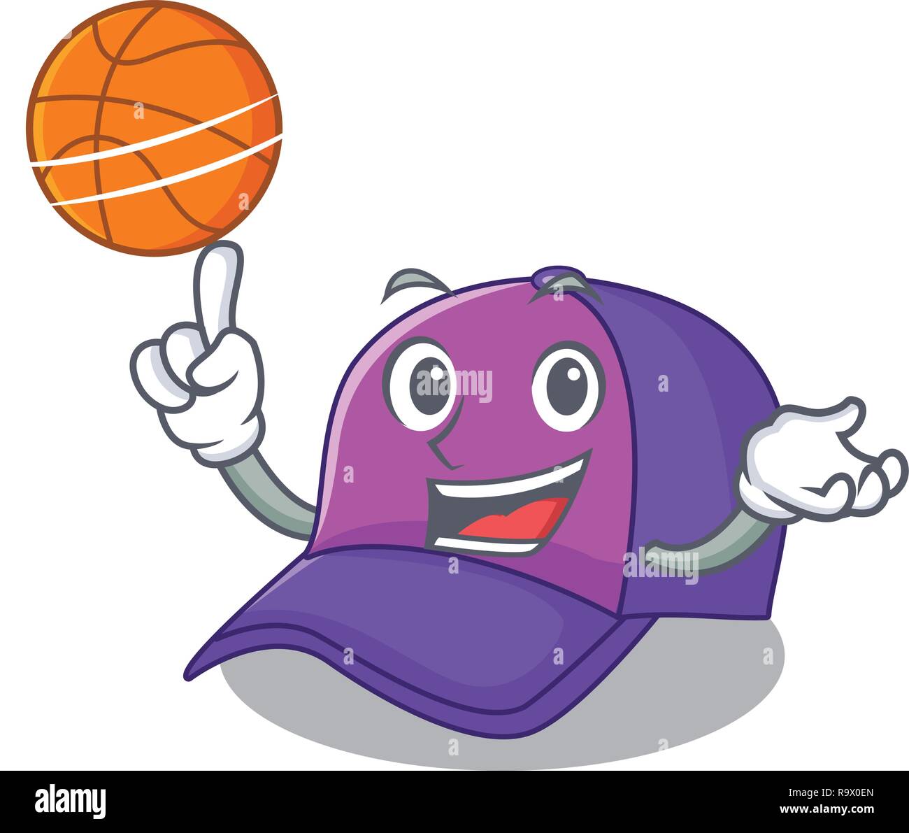 With basketball cap shape in the a cartoon Stock Vector Image & Art - Alamy
