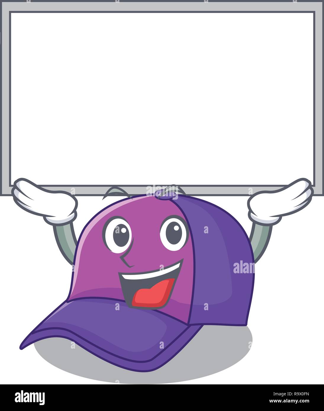 Up board cap shape in the a cartoon Stock Vector Image & Art - Alamy