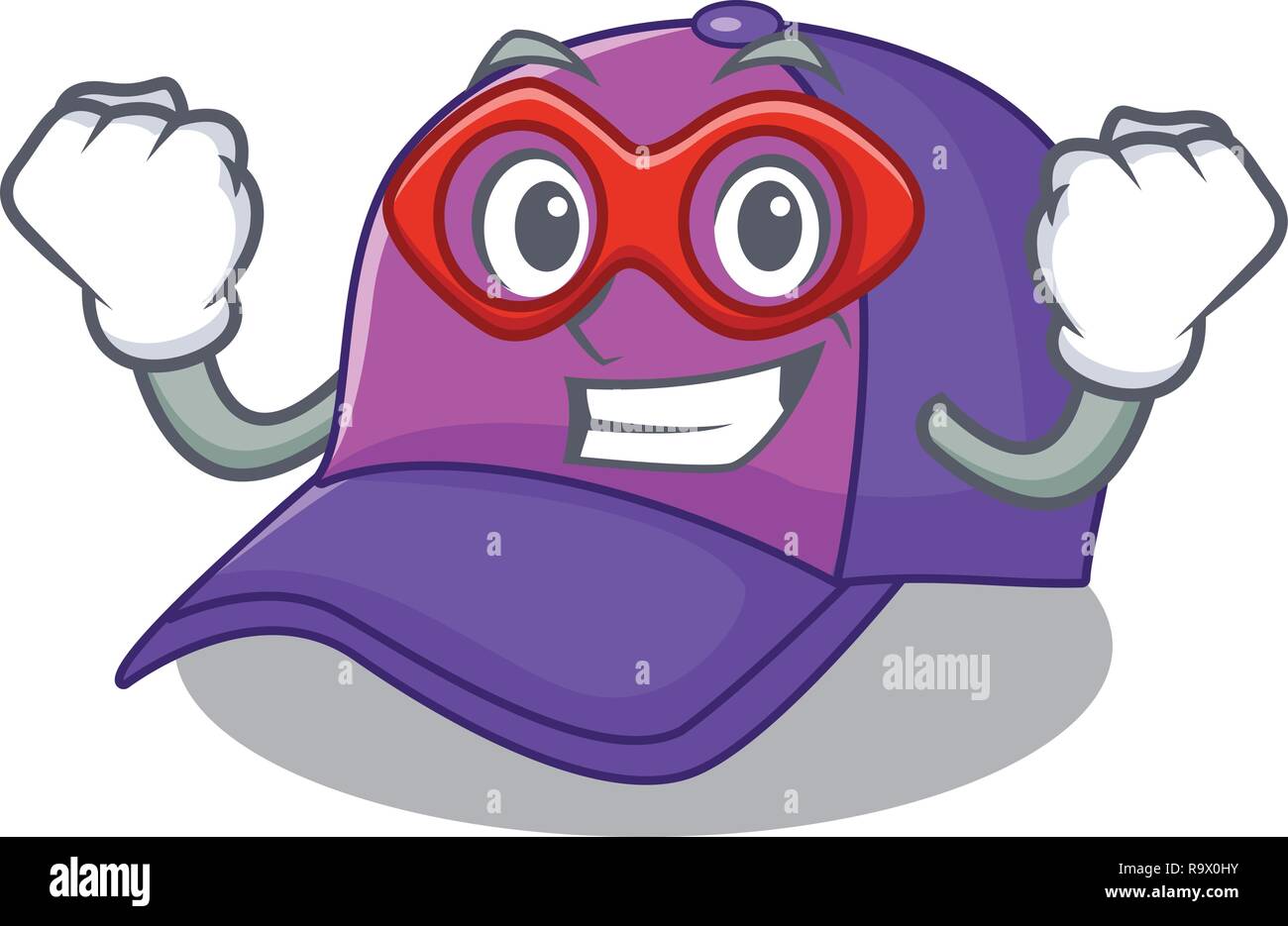 Super hero isolated cap in the a mascot Stock Vector Image & Art - Alamy