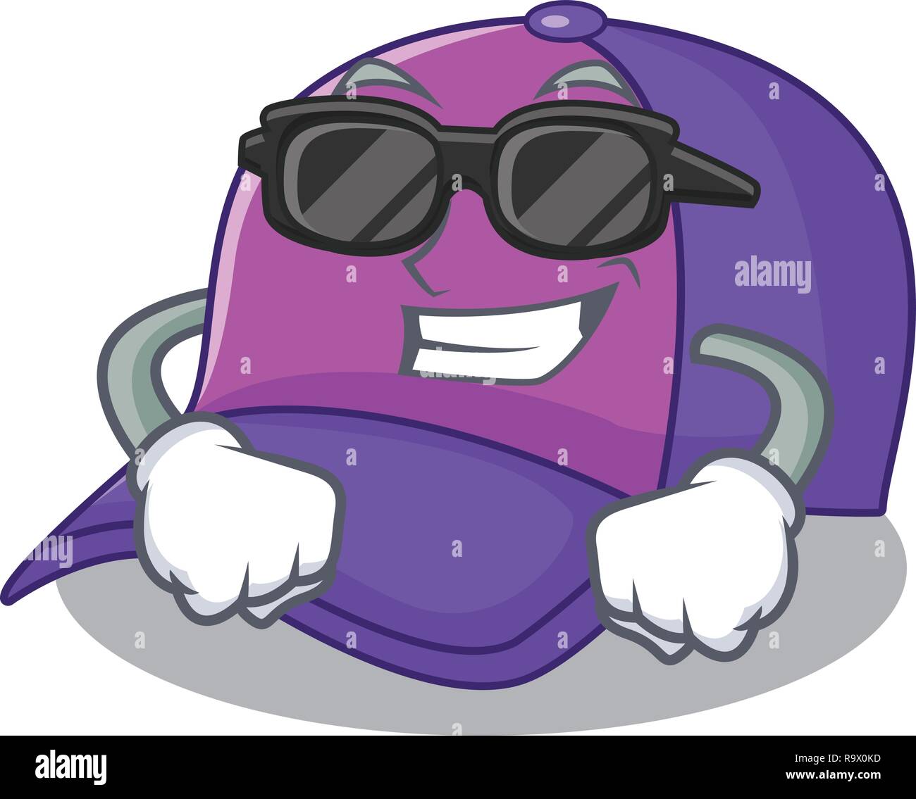 super cool isolated cap in the a mascot Stock Vector Image & Art - Alamy