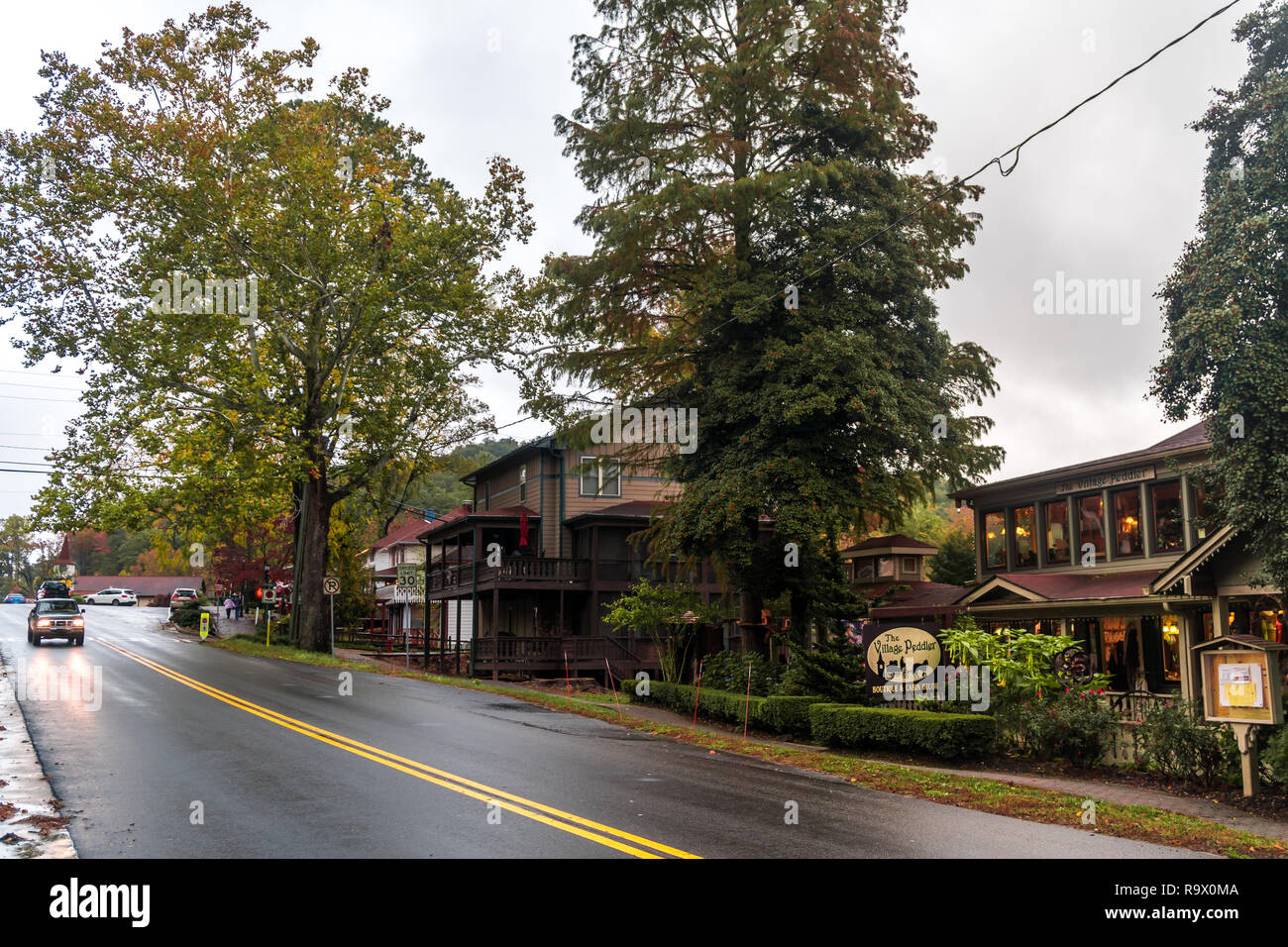 Village alpine helen in georgia hi-res stock photography and images - Alamy