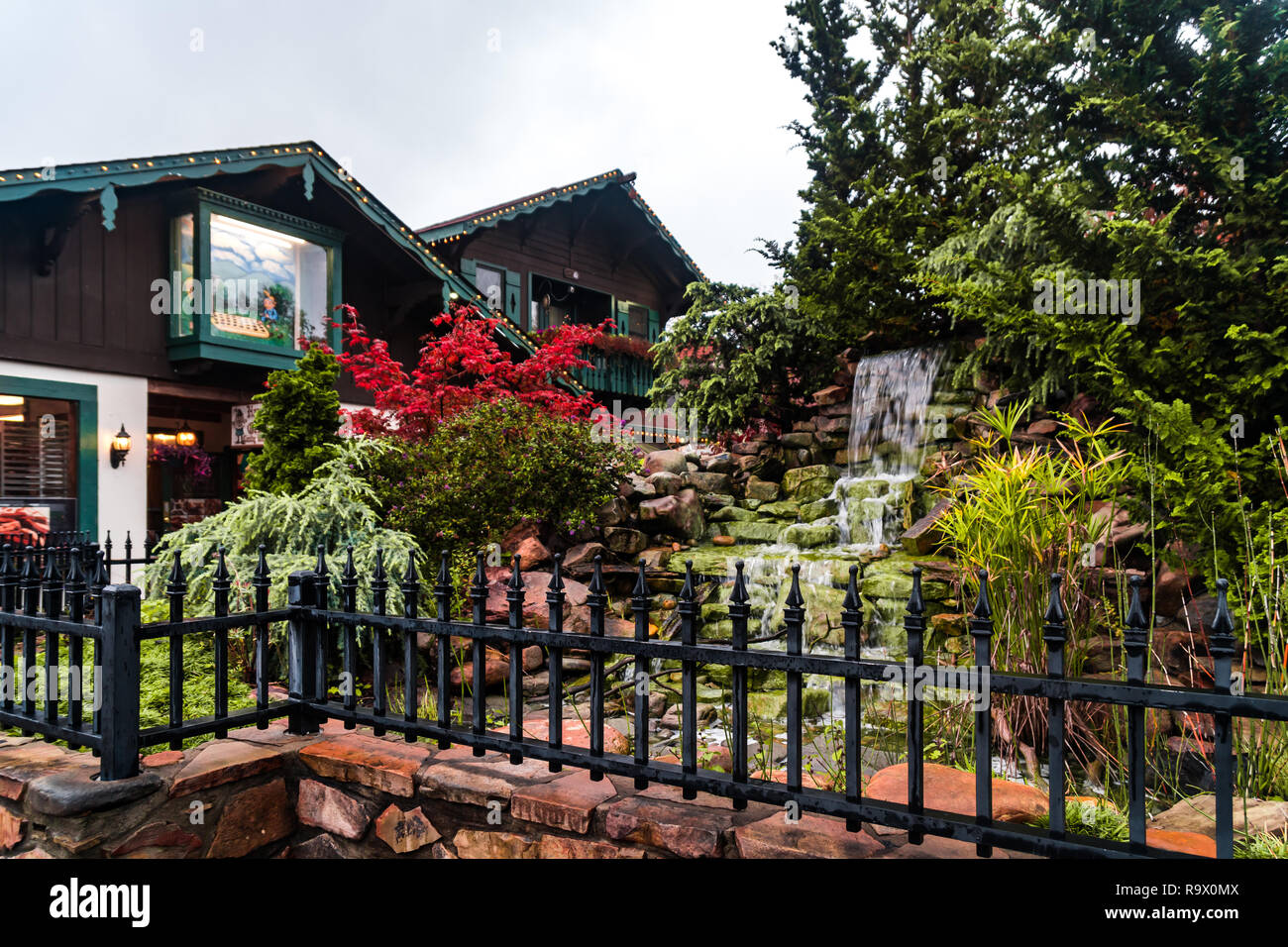HELEN, GEORGIA - NOV 02, 2018 : Scenic view of historical iconic Helen ...
