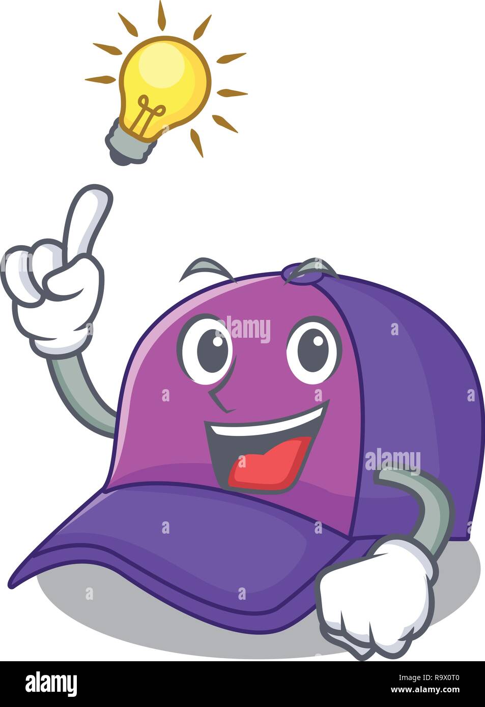 Boy in baseball cap Stock Vector Images - Alamy