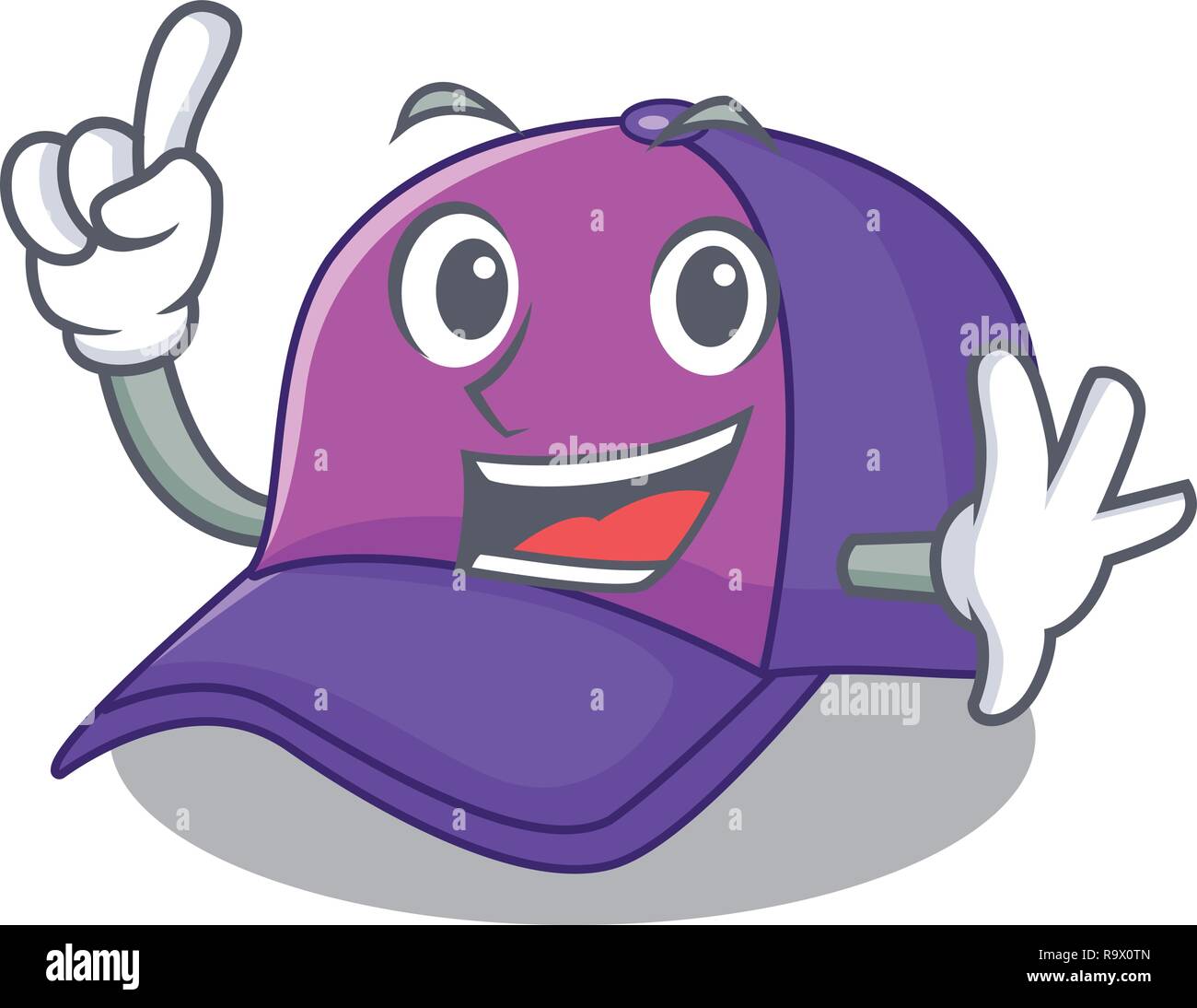 Smiling boy baseball cap Stock Vector Images - Alamy